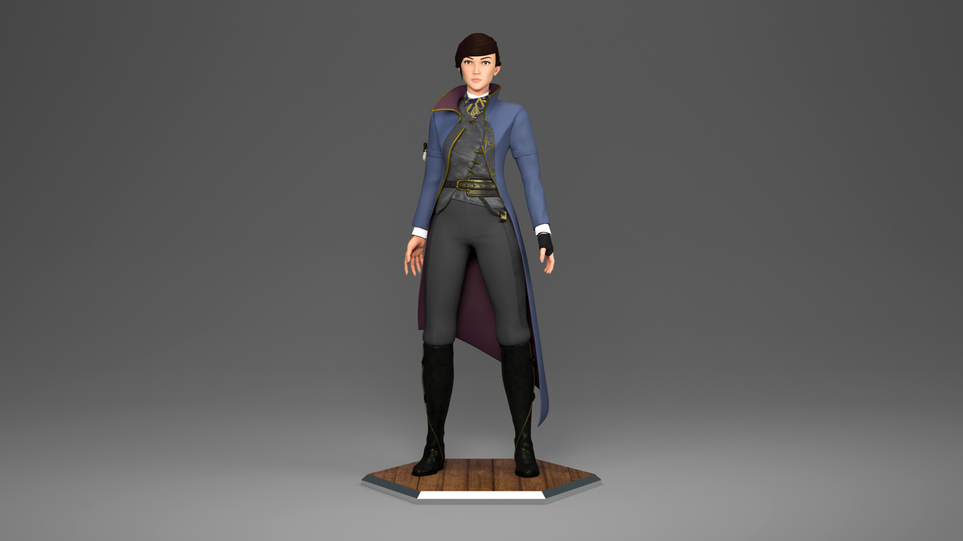 ArtStation - Emily Kaldwin from Dishonored 2