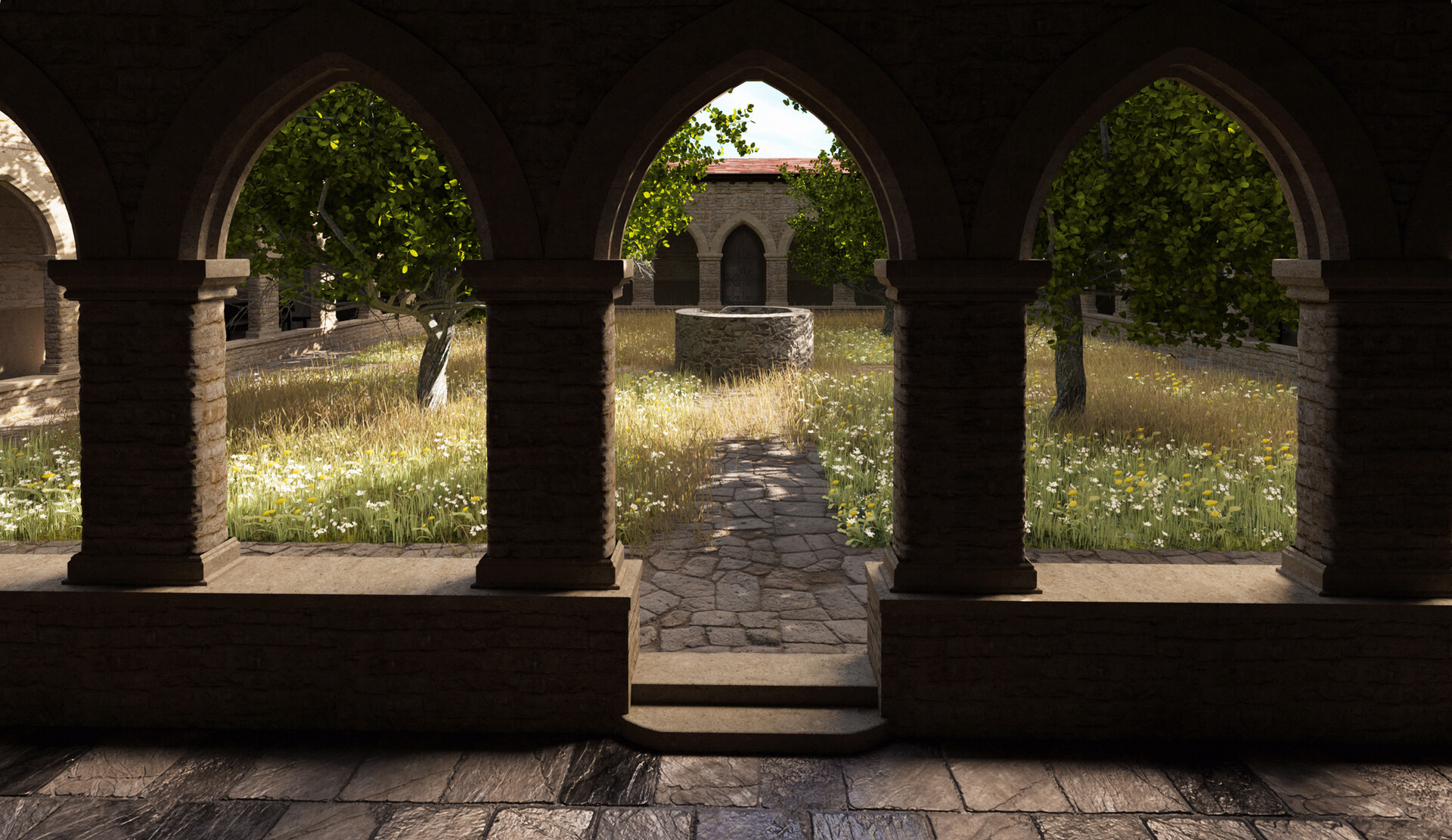 ArtStation - Le Cloître