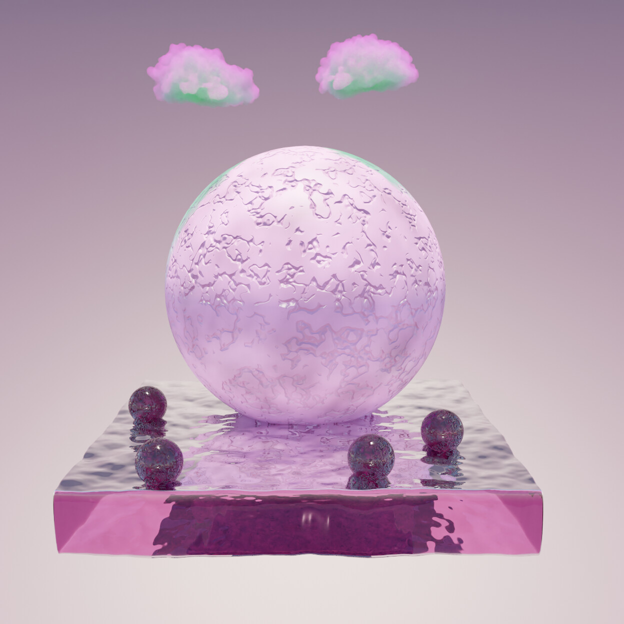 ArtStation - Abstract Spheres