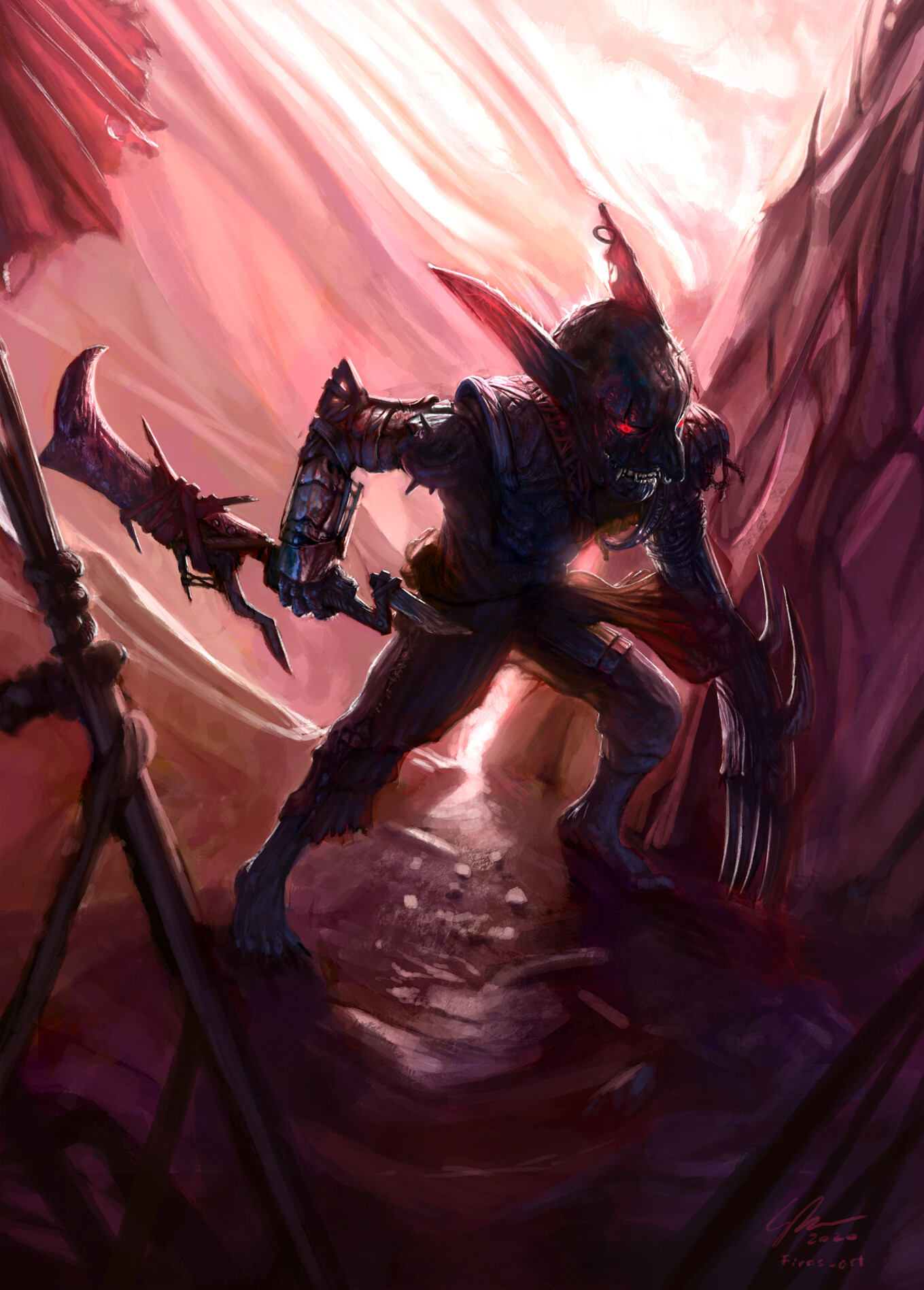 ArtStation - Goblin Token commission