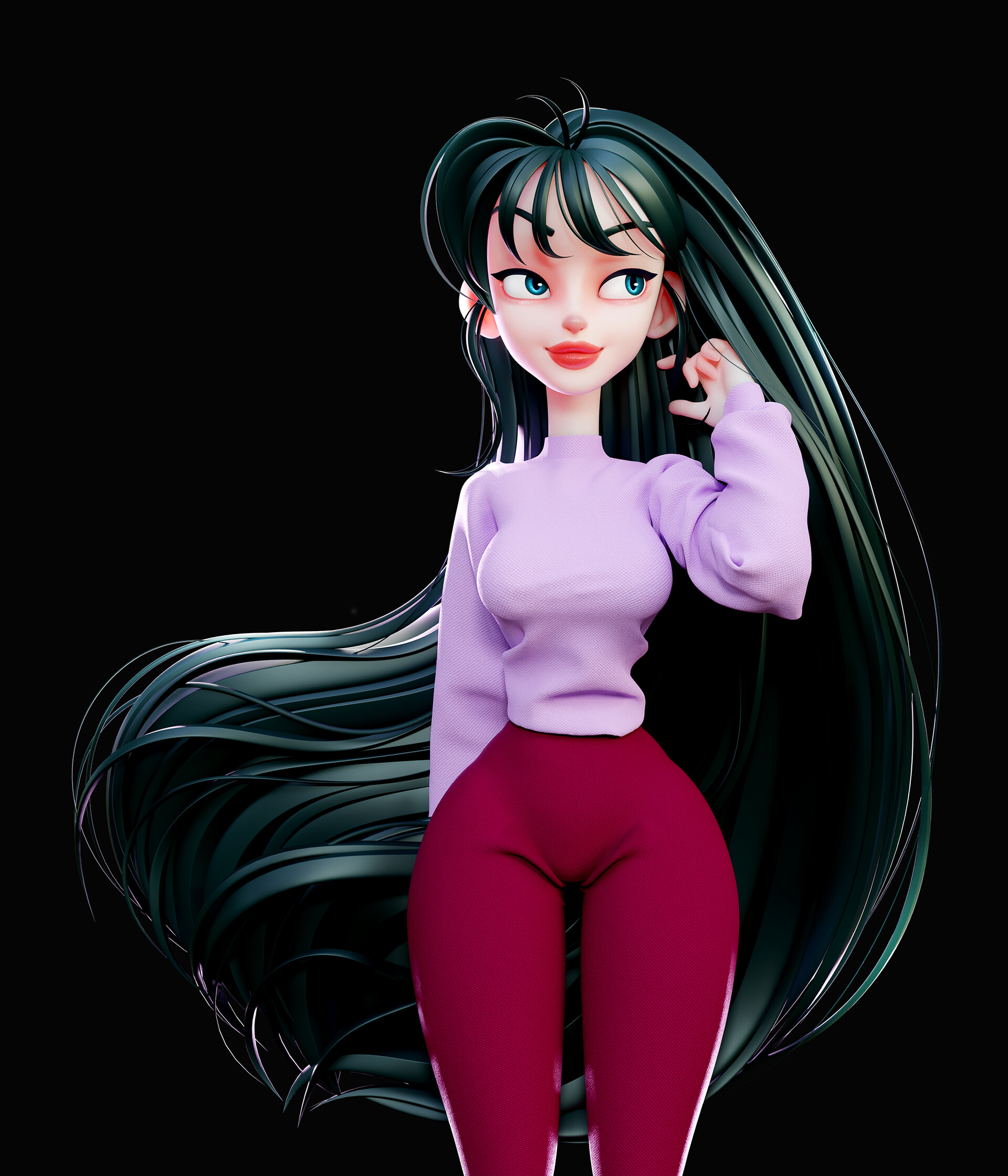 ArtStation - Ume Matsuzaka Fan Art