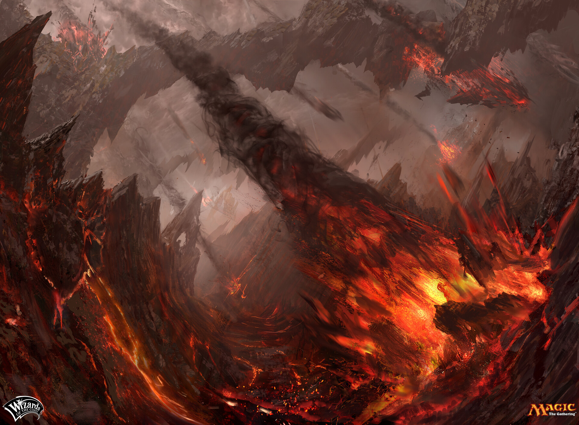 ArtStation - Magic the Gathering: "Roil Eruption"