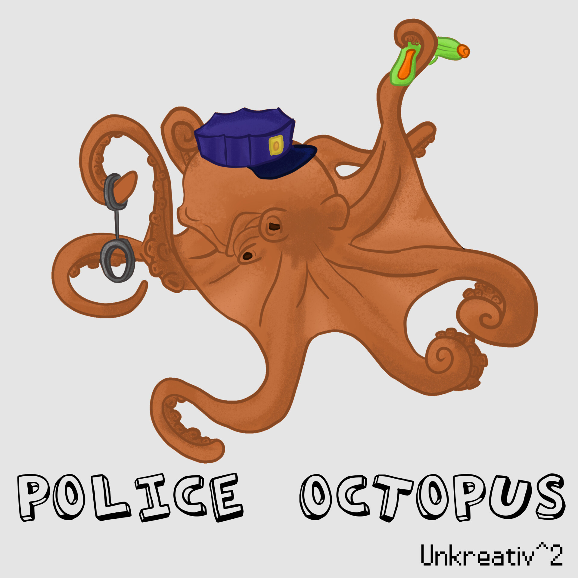 ArtStation - Police Octopus
