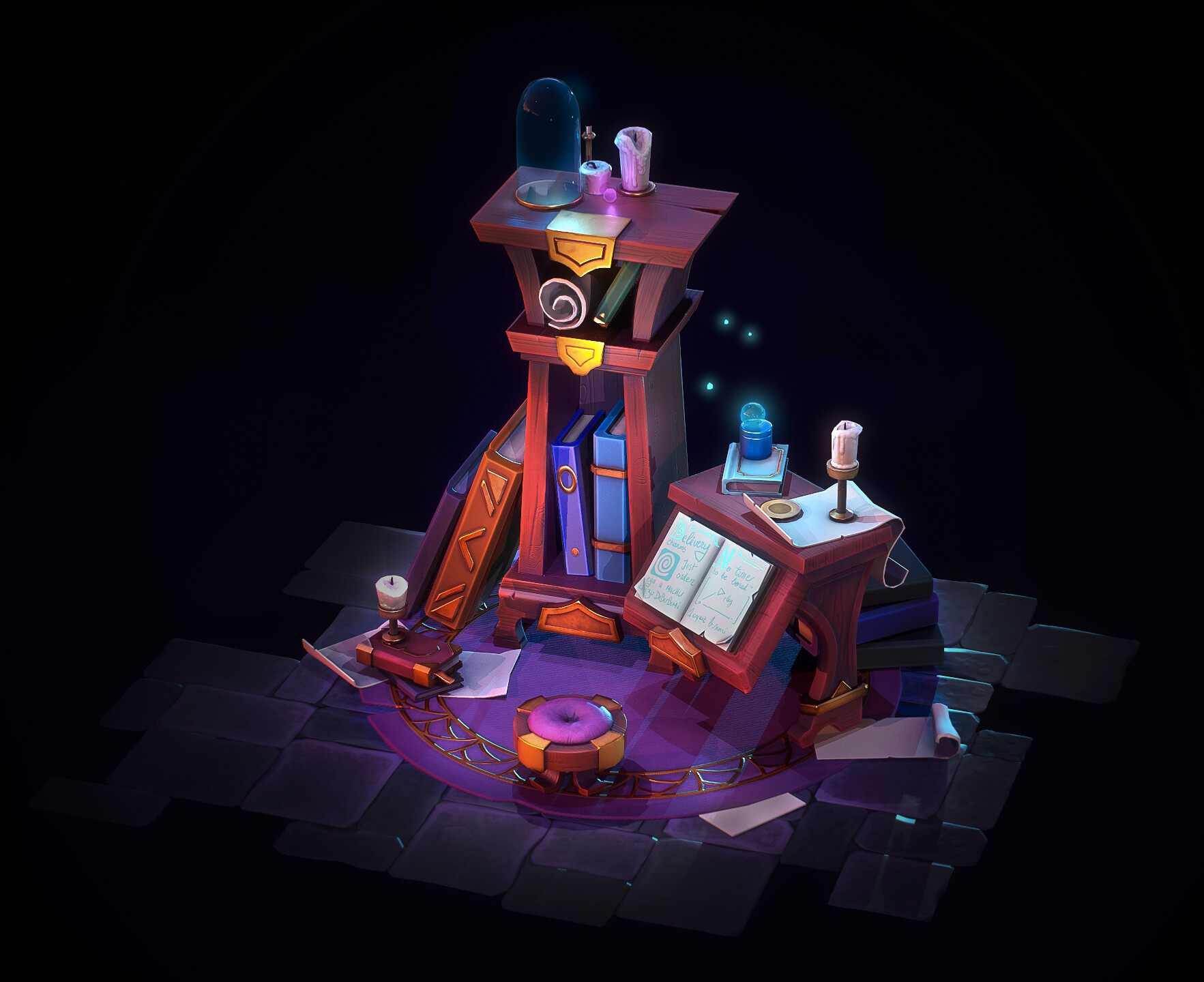 ArtStation - Magic self-isolation