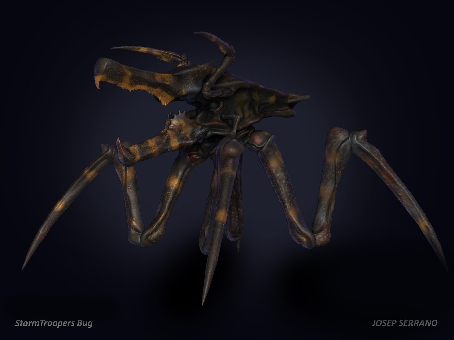 ArtStation - Starship troopers Bug