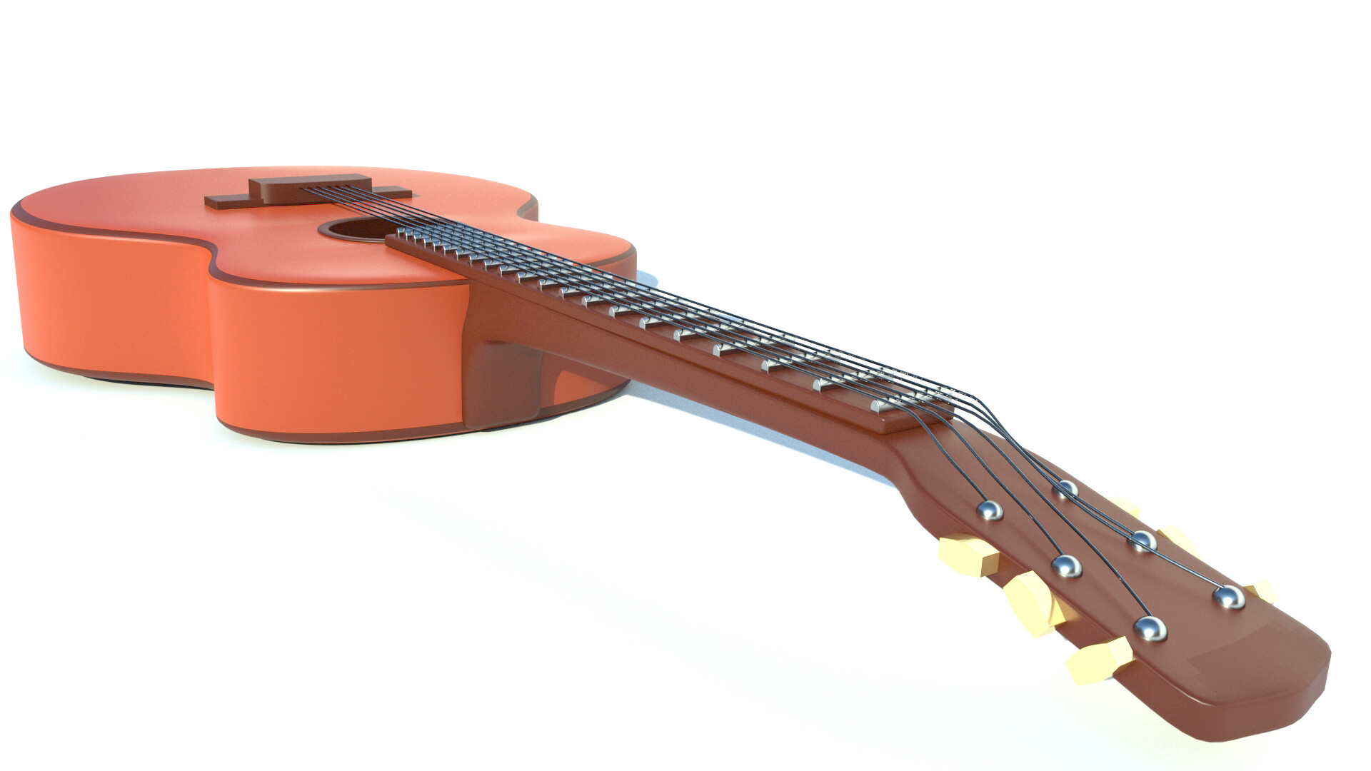 ArtStation - 3d Guitar