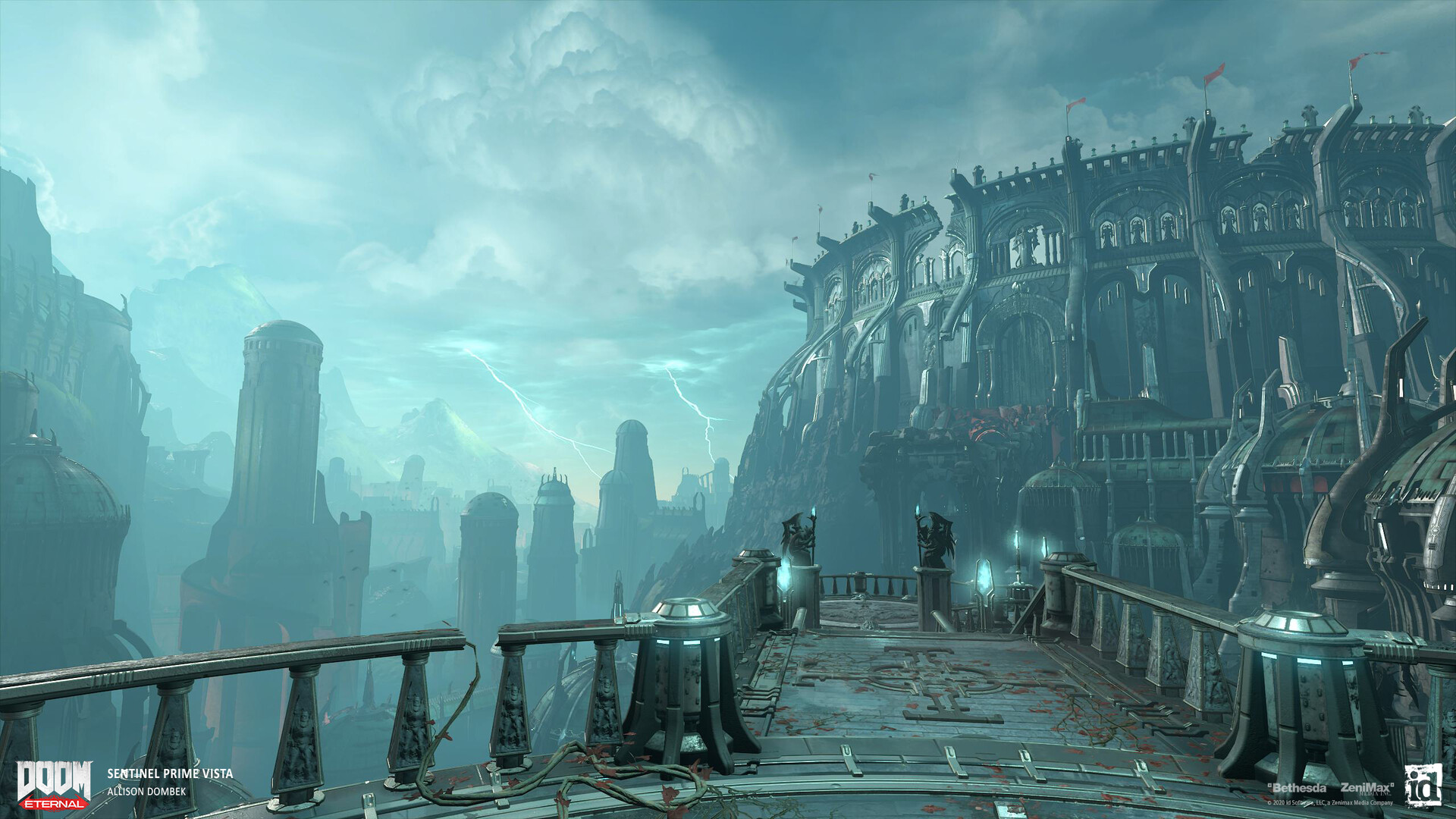 Allison Dombek - DOOM Eternal - Sentinel Prime Vista