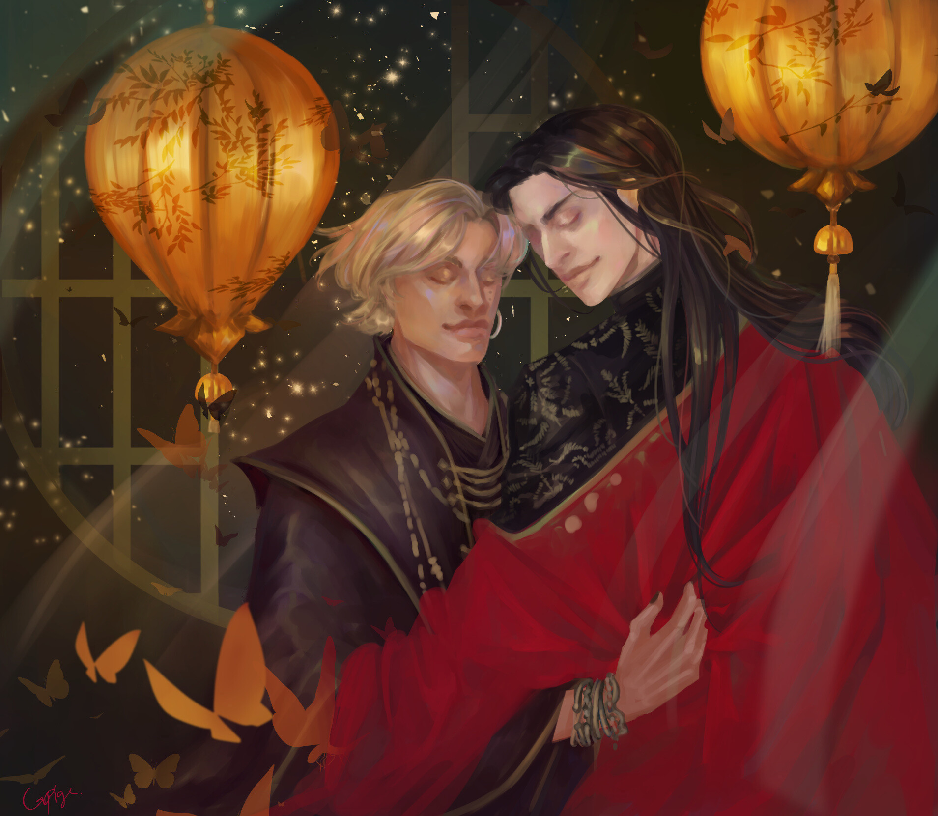 ArtStation - My oc and friend’s oc