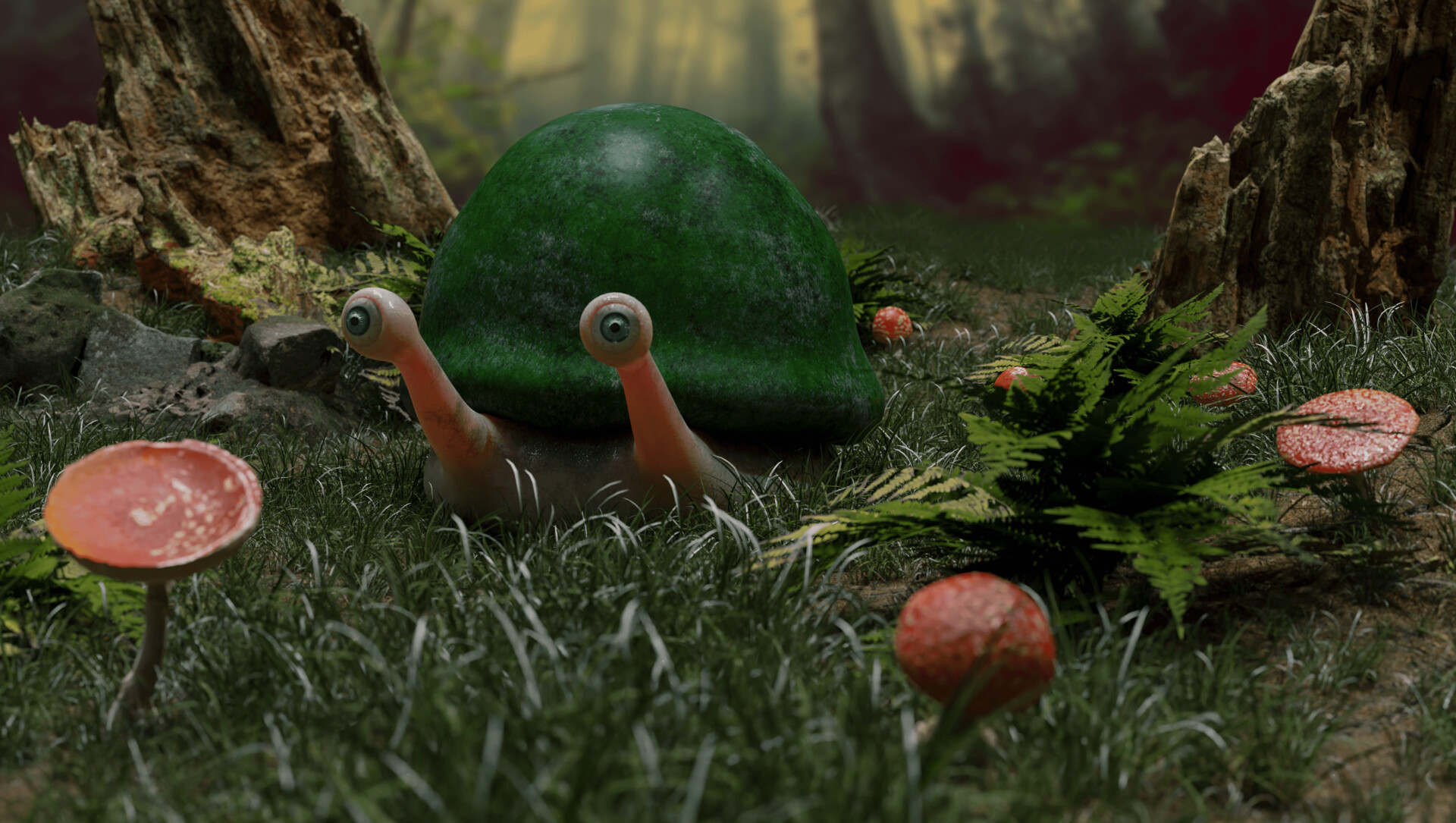 ArtStation - German Turtle Snail