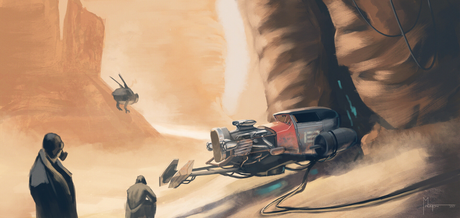 ArtStation - Desert Riders