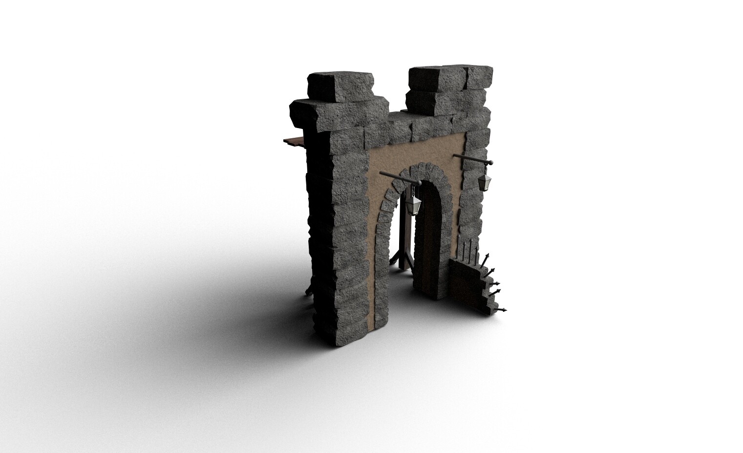 ArtStation - Medieval gates