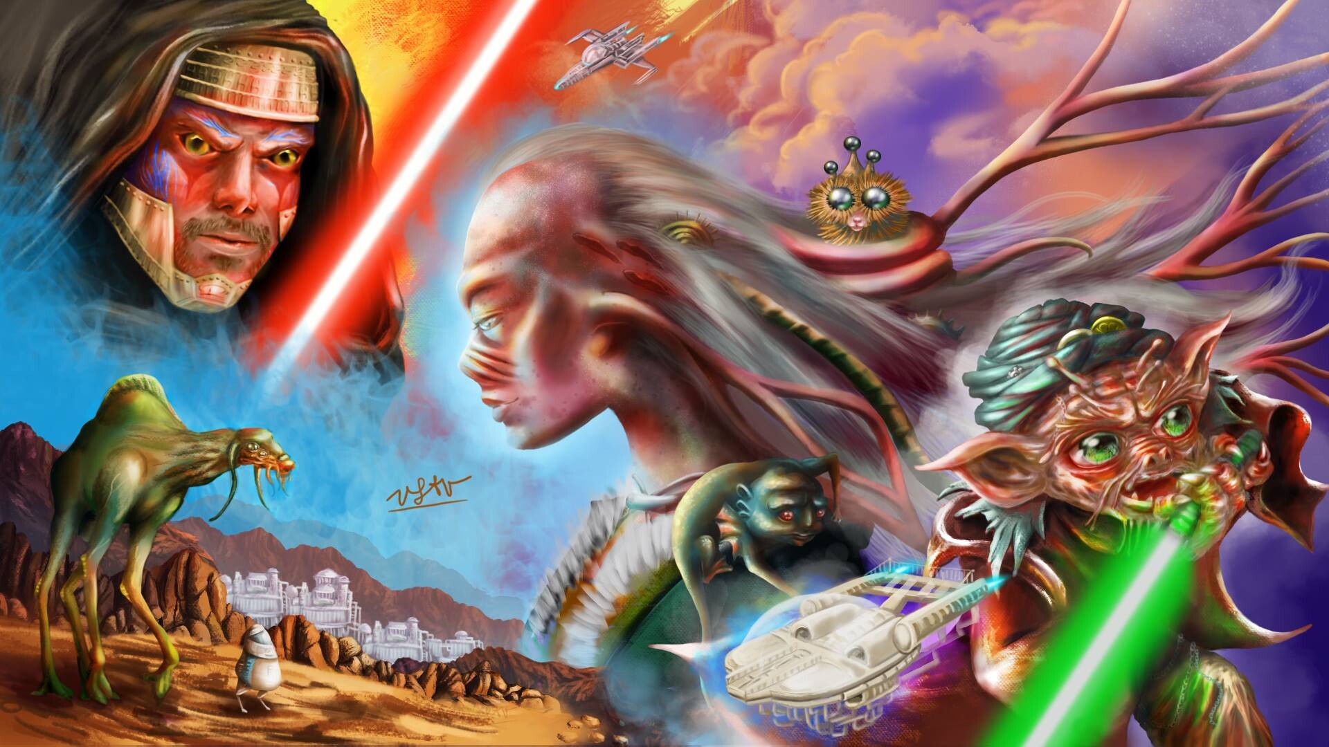 ArtStation - Starwars own concept