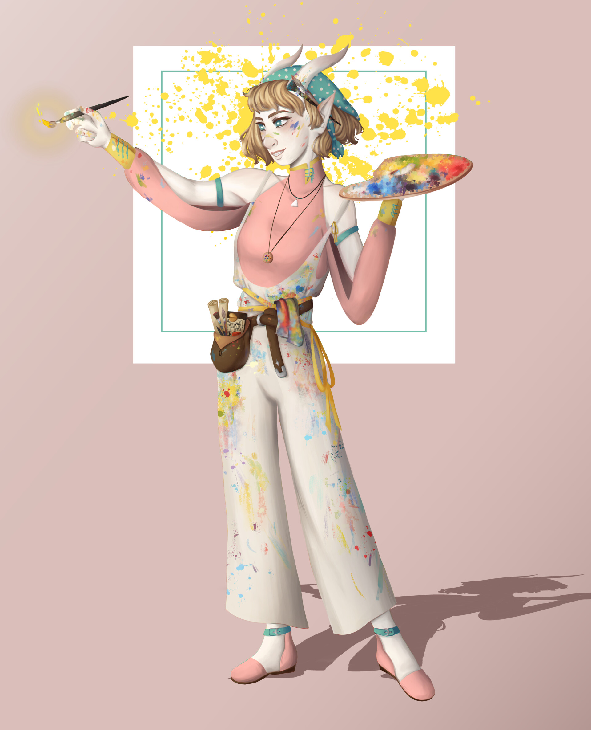 ArtStation - Painter Bard [Commission]