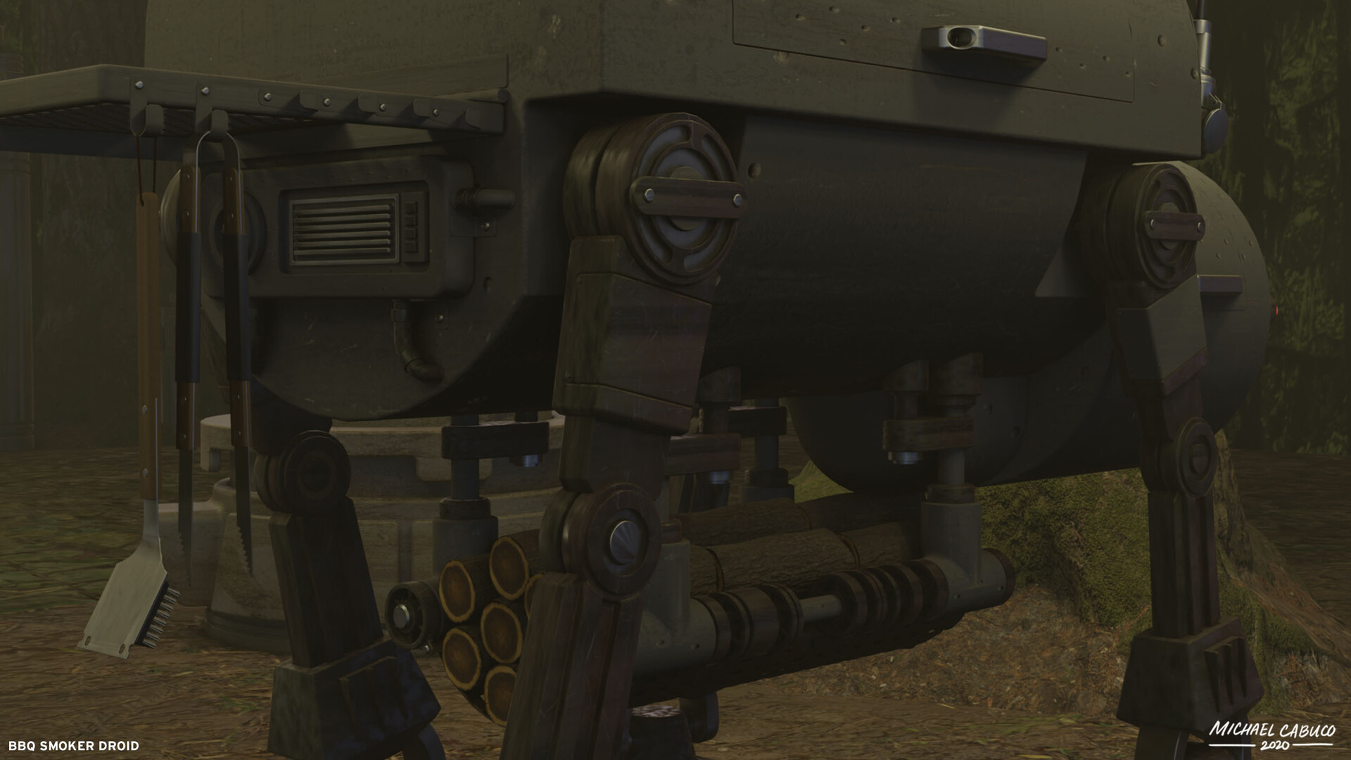 Michael Cabuco - BBQ Smoker Droid