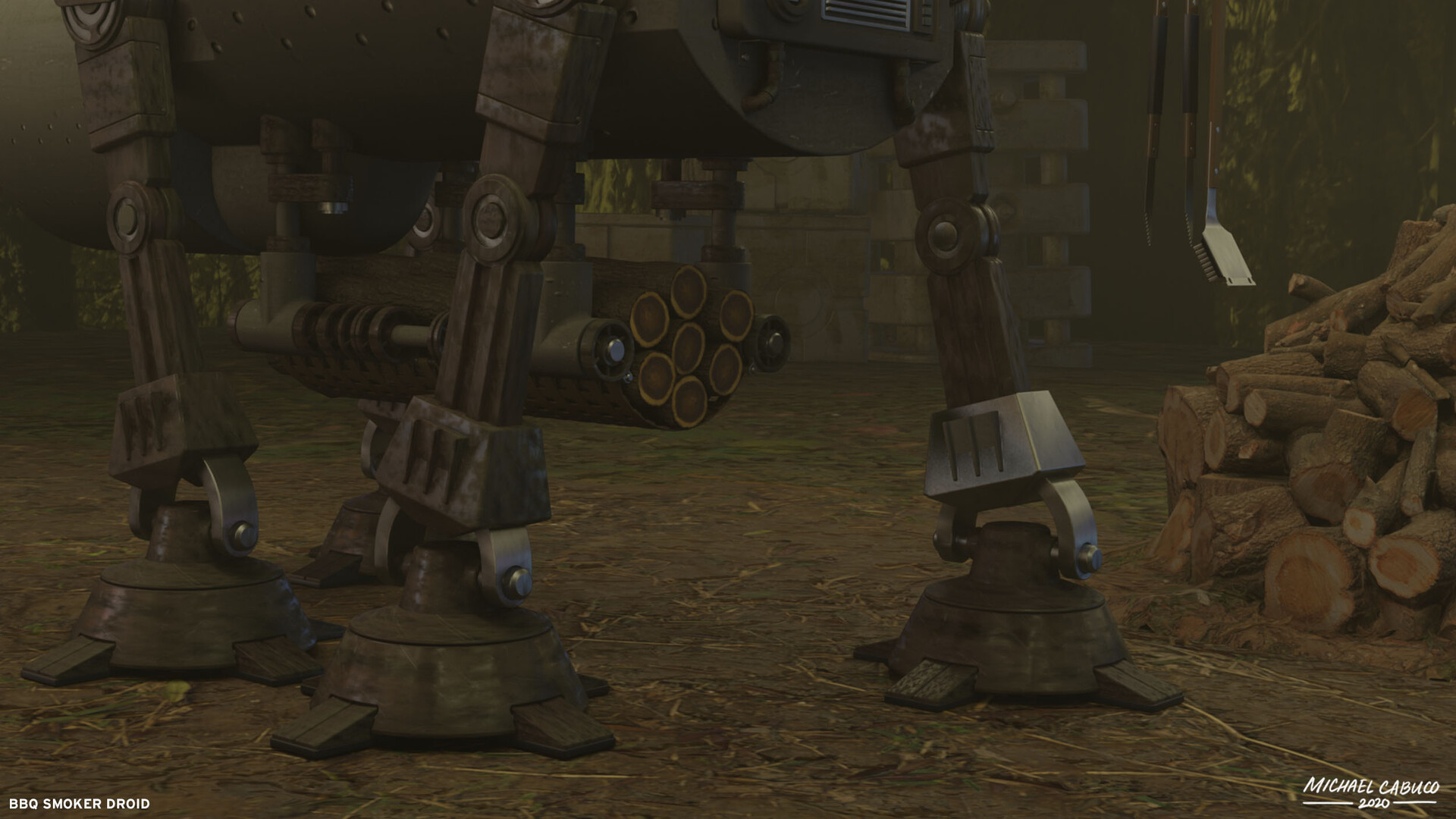 Michael Cabuco - BBQ Smoker Droid