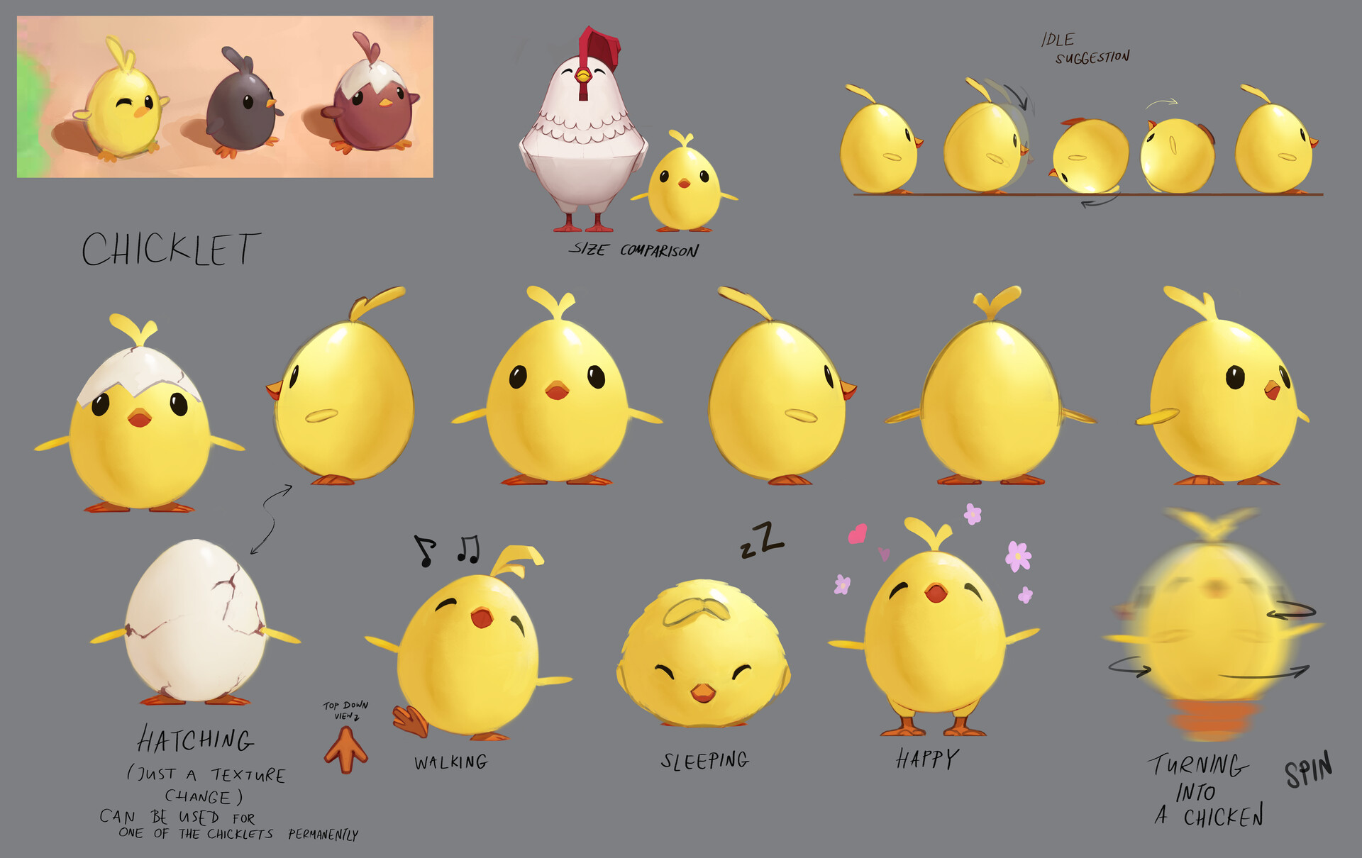 Lana Bijuk - Animal Concepts for Big Farm Story - Part 1