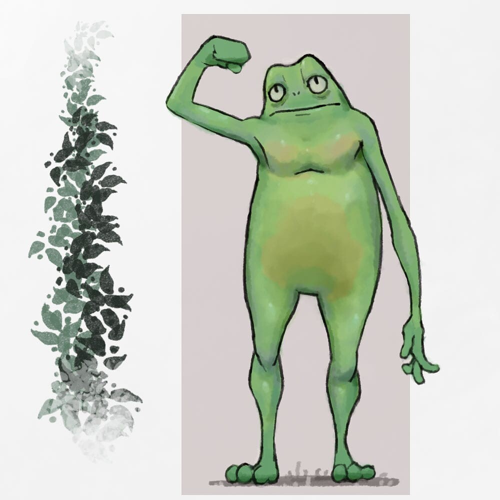 ArtStation - Frog Character