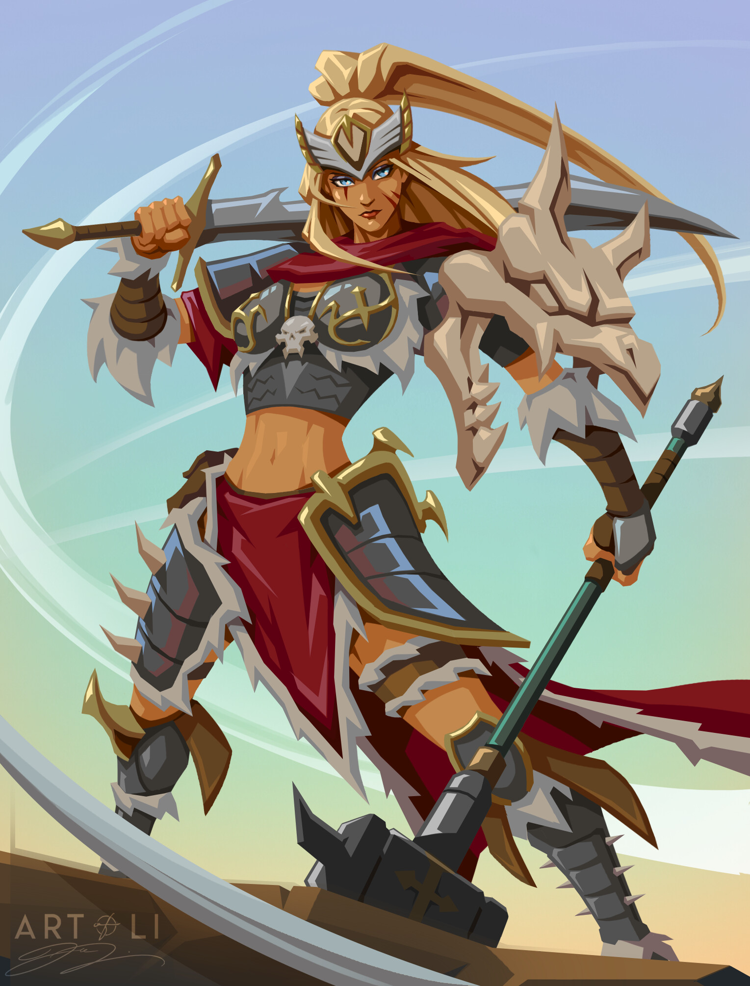 ArtStation - Griselda, The Slayer