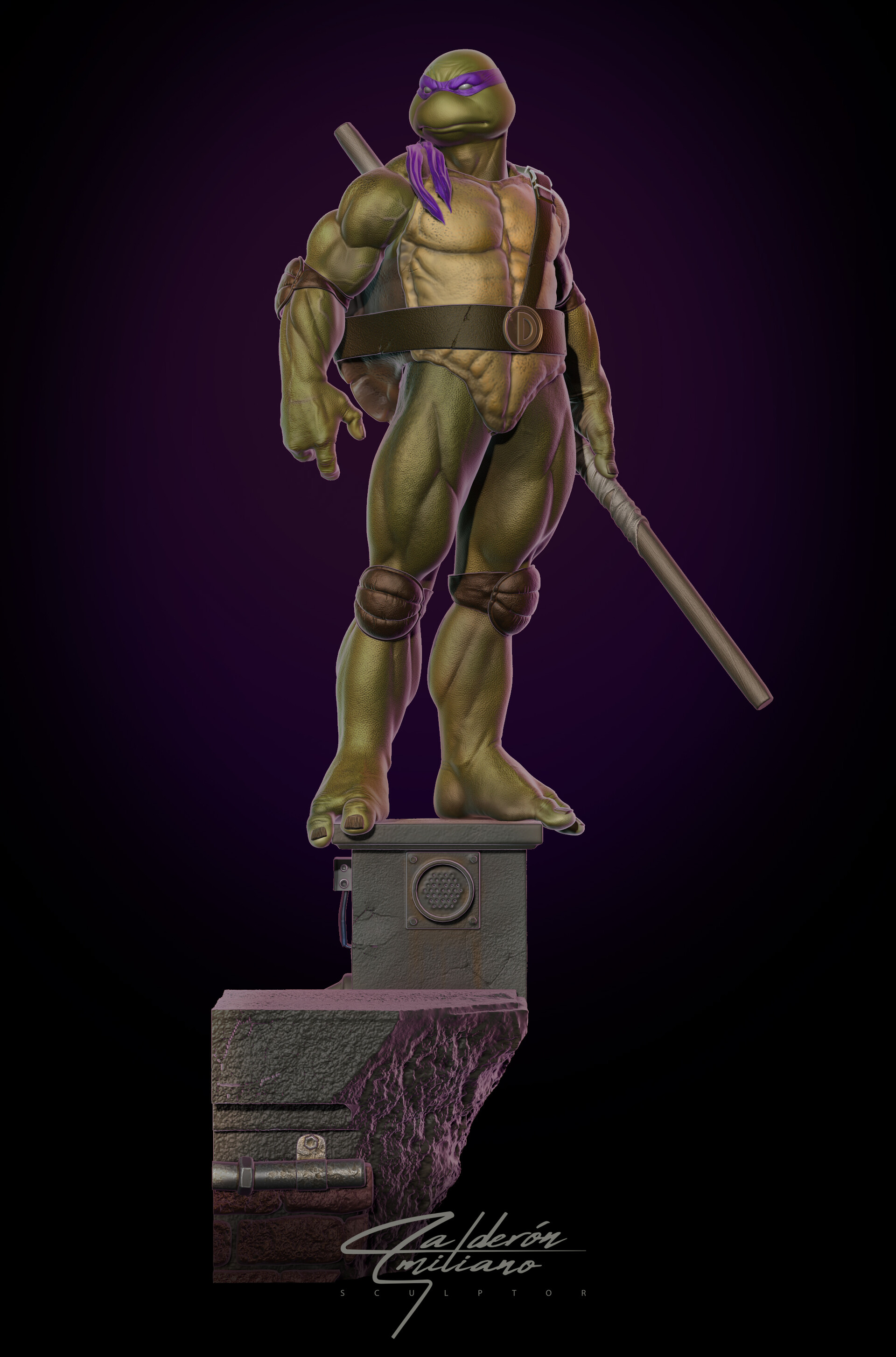 ArtStation - Donatello tmnt