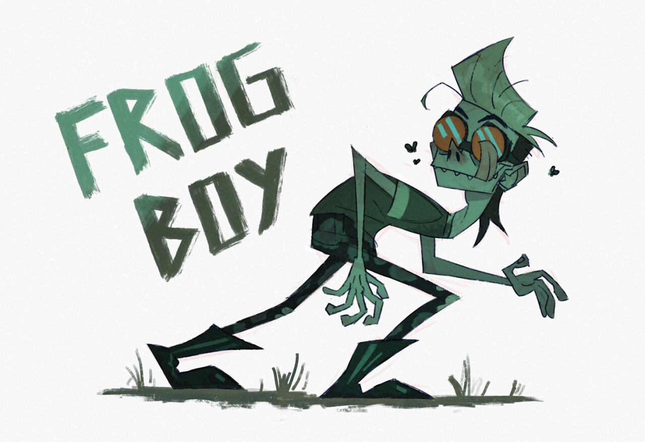 ArtStation - Frog Boy