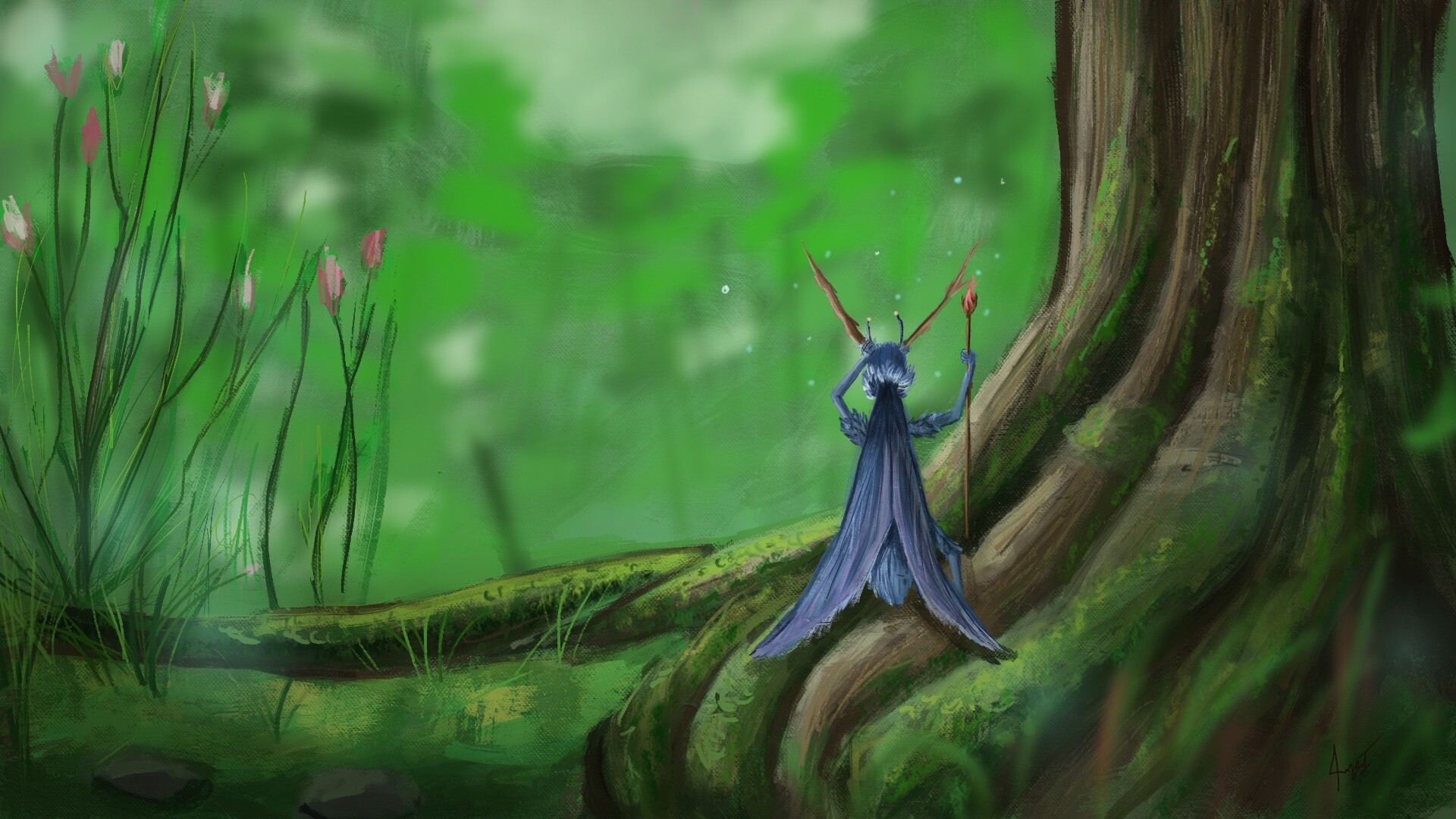 ArtStation - Nature king