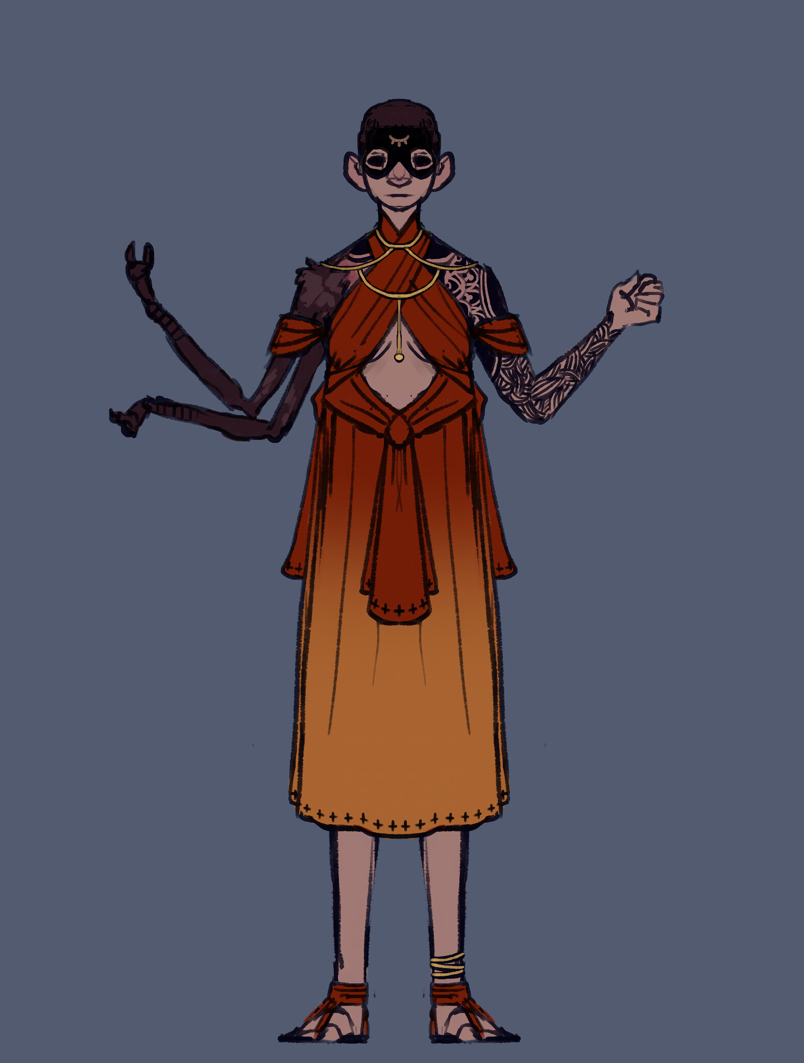 Aiden Warren-Guerette - Character Illustrations : Lined 2020