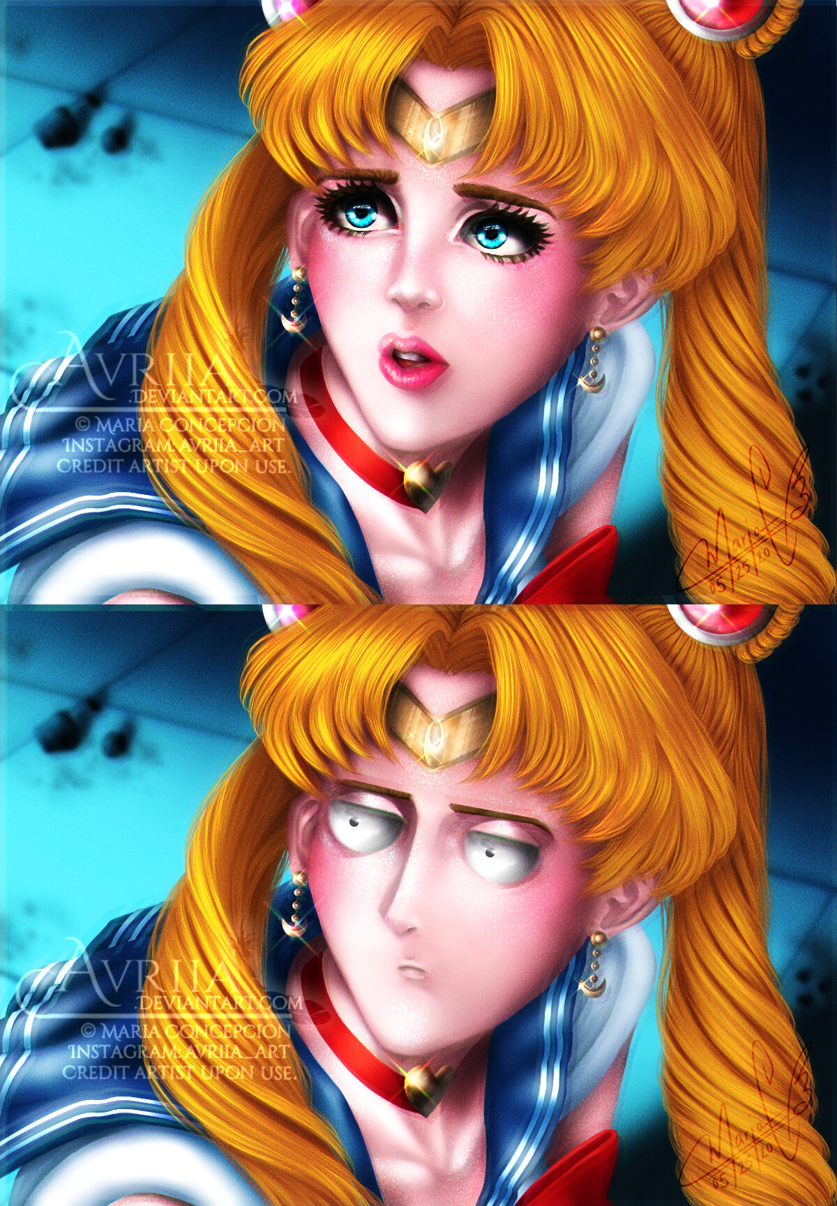 ArtStation - Sailor Moon Redraw, feat. Sailor Saitama
