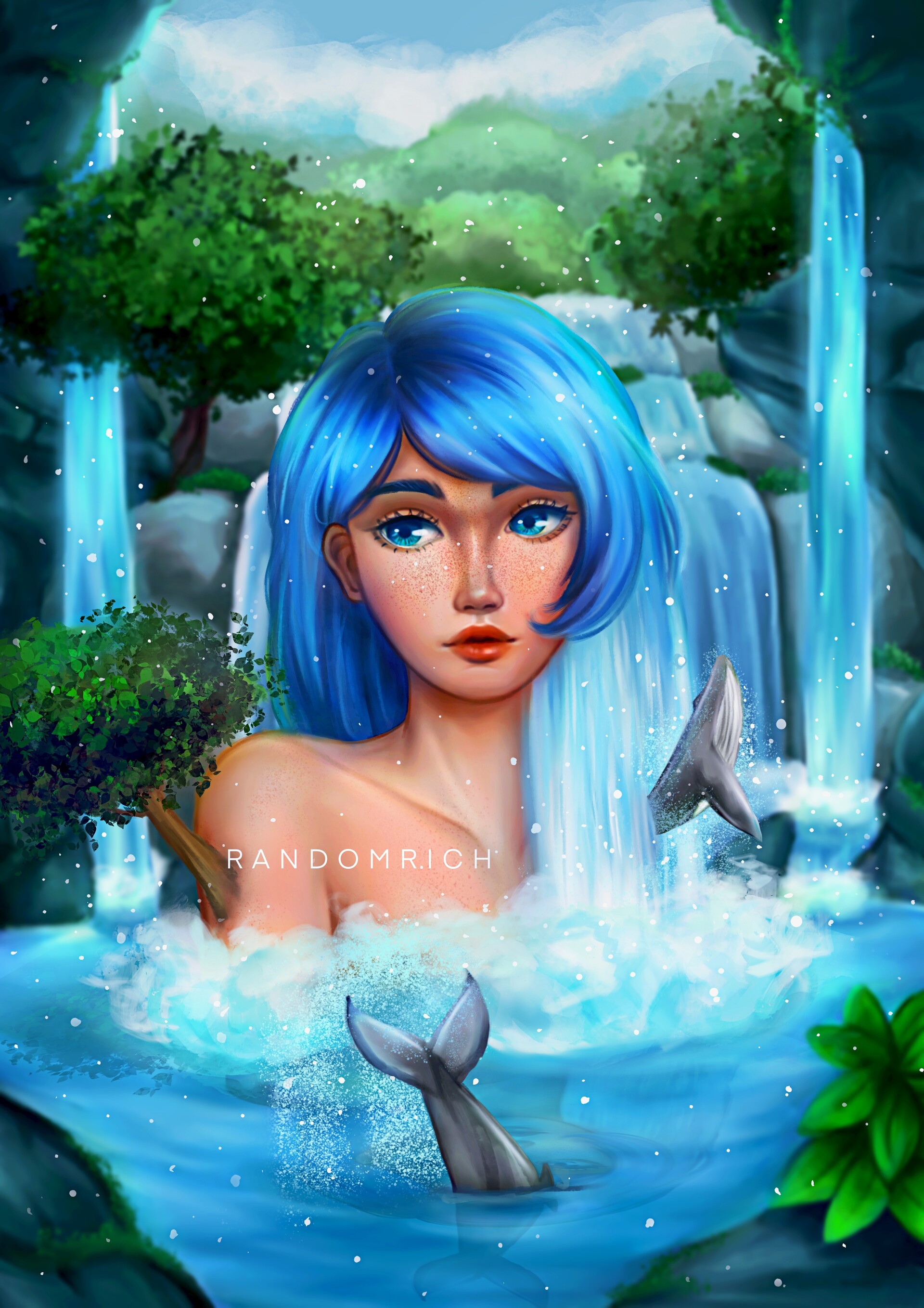 ArtStation - Waterfall 🌊