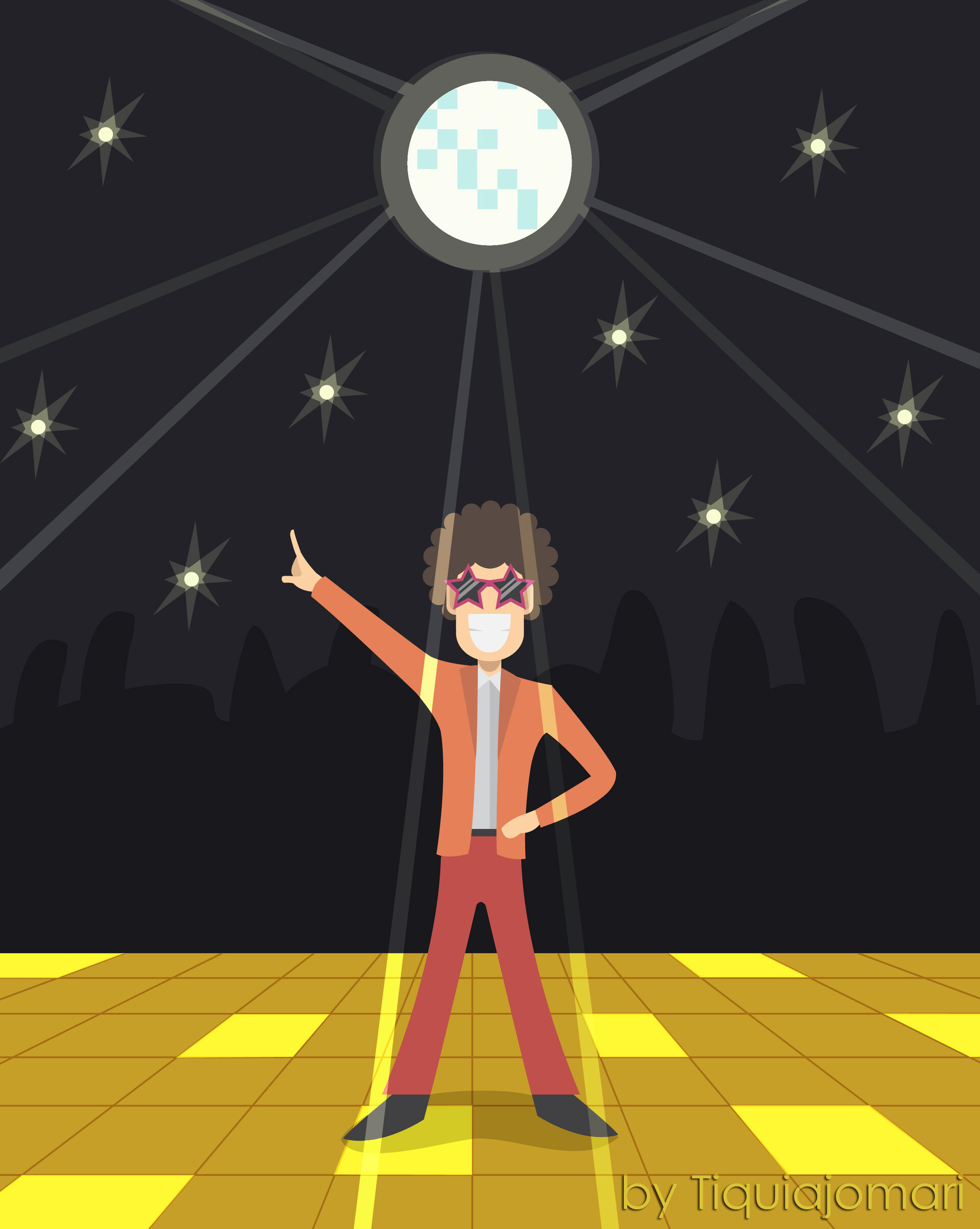 ArtStation - Disco Night