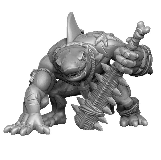 ArtStation - Sharkman