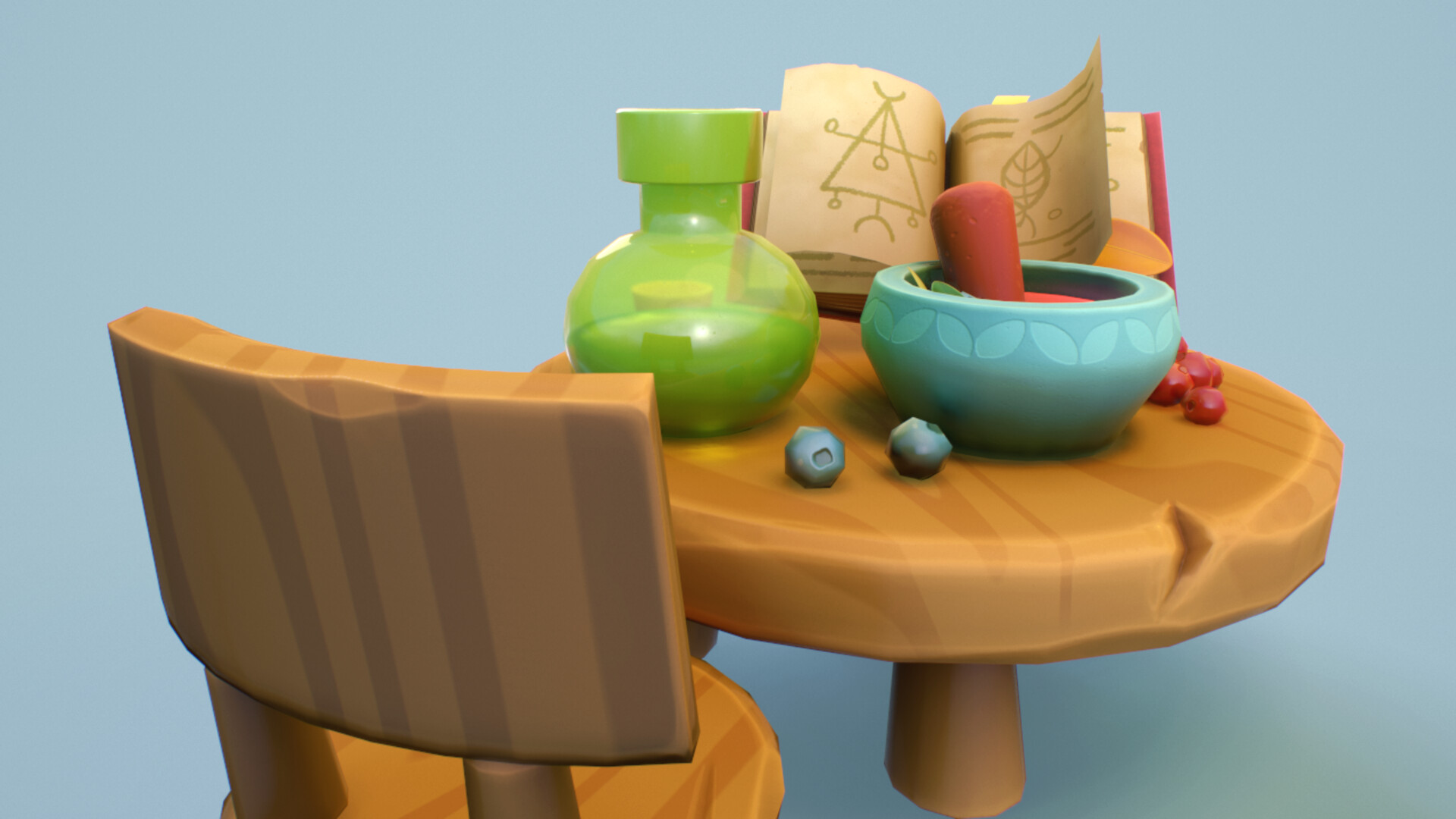 Amanda Sheets - Healer's Room WIP