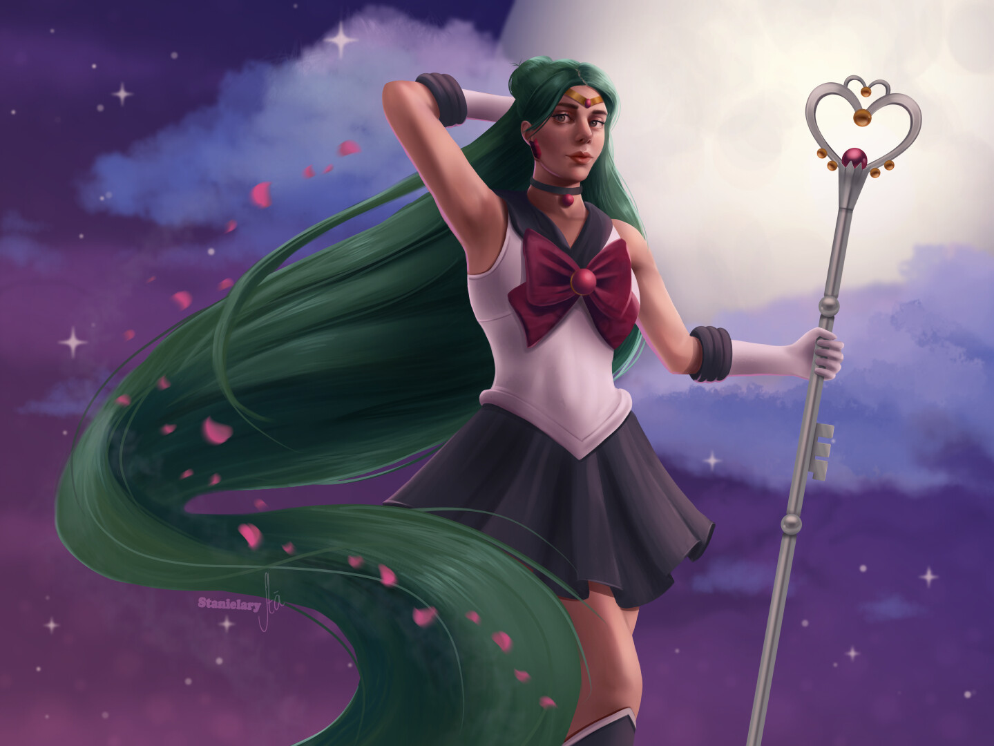 ArtStation - Sailor Pluto