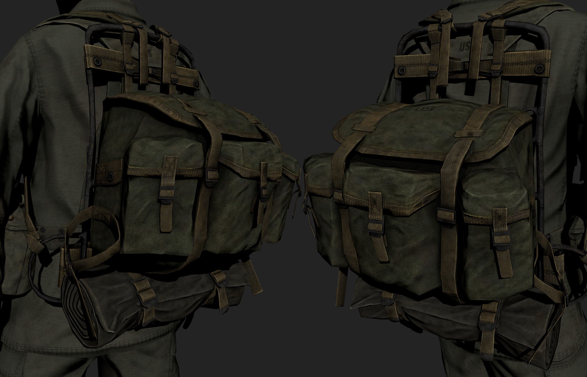 H Arkan - Lightweight Rucksack 1964