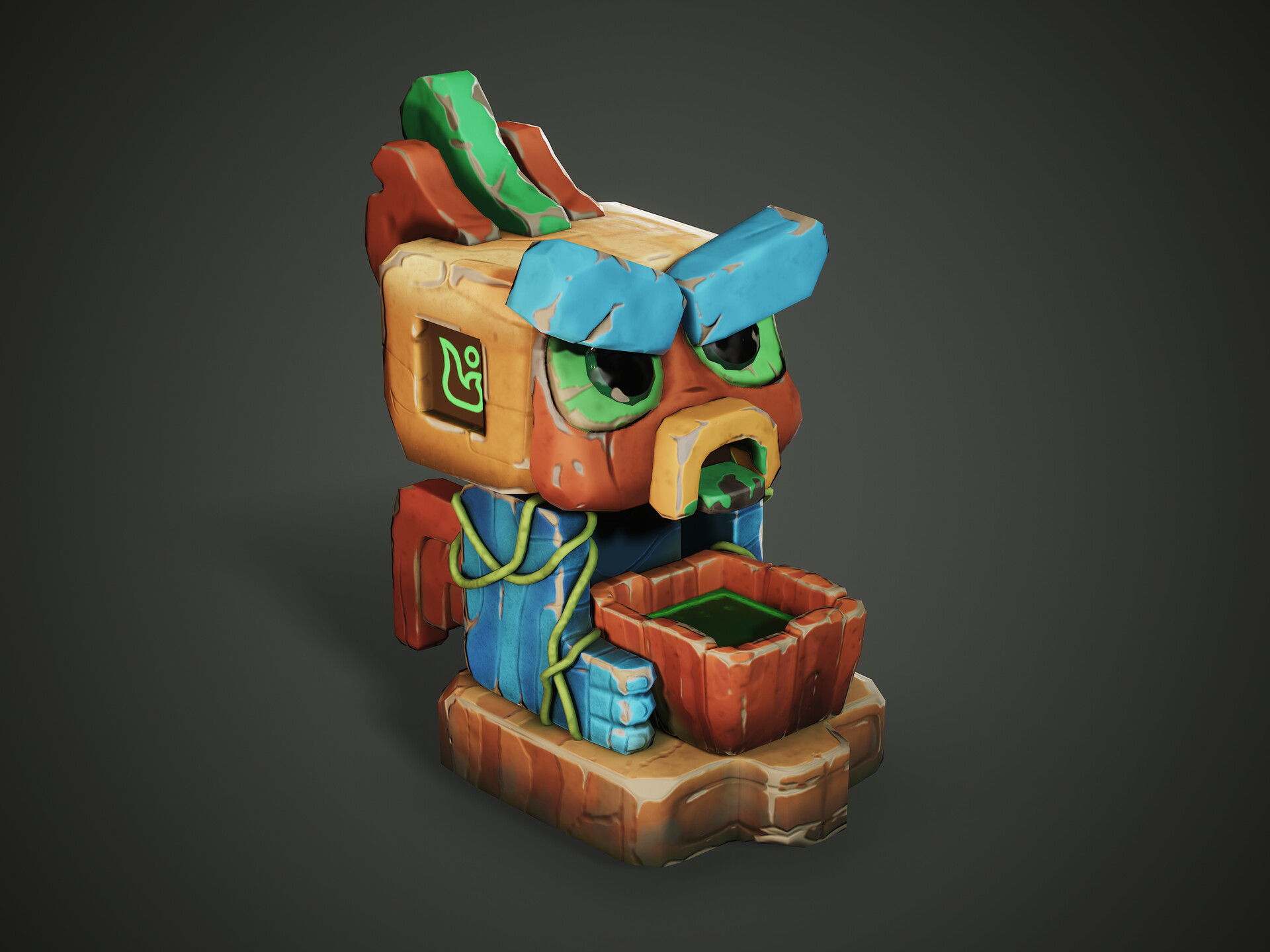 ArtStation - Forest Tiki