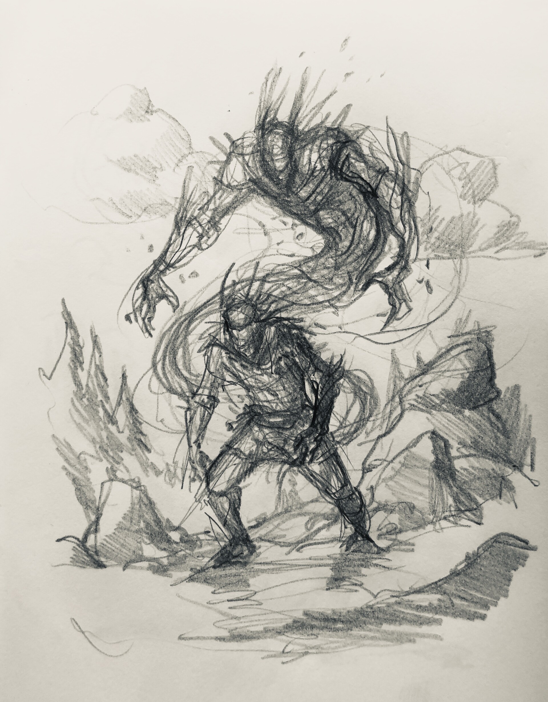 ArtStation - Spirit warrior