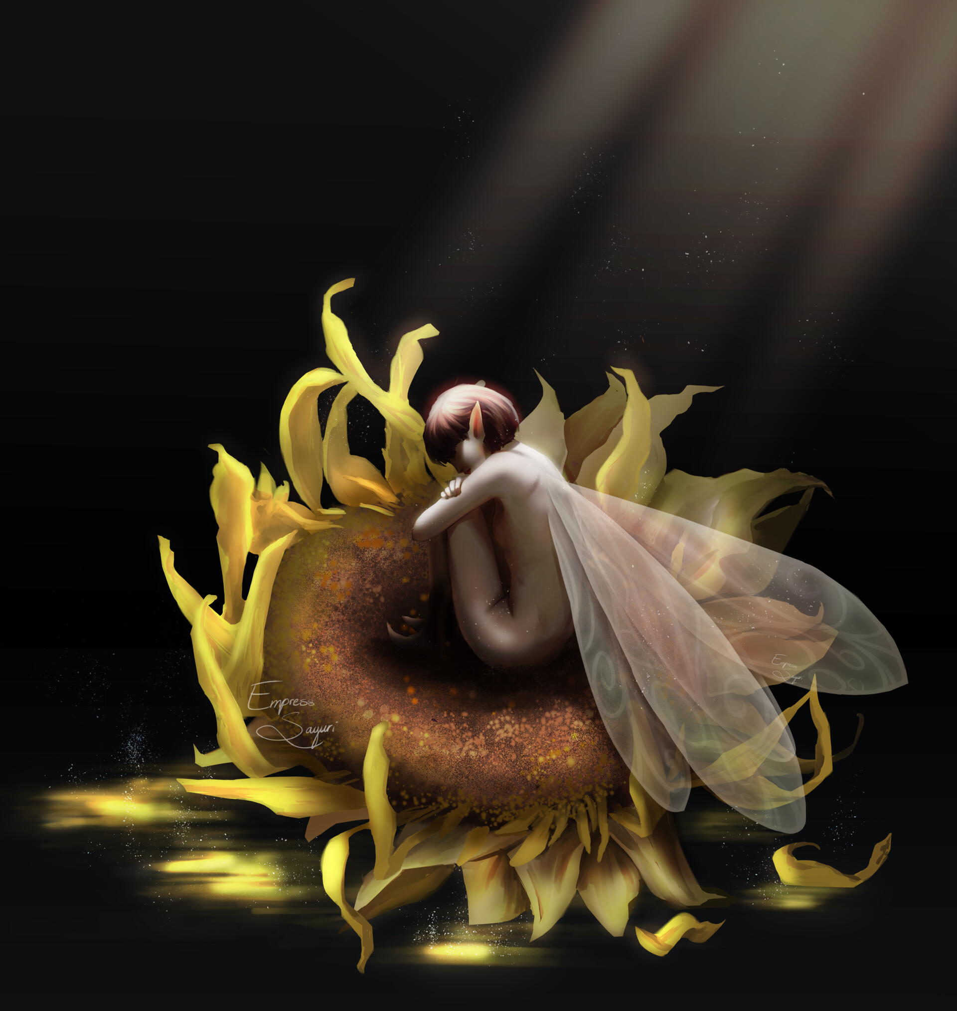 ArtStation - Withered Flower