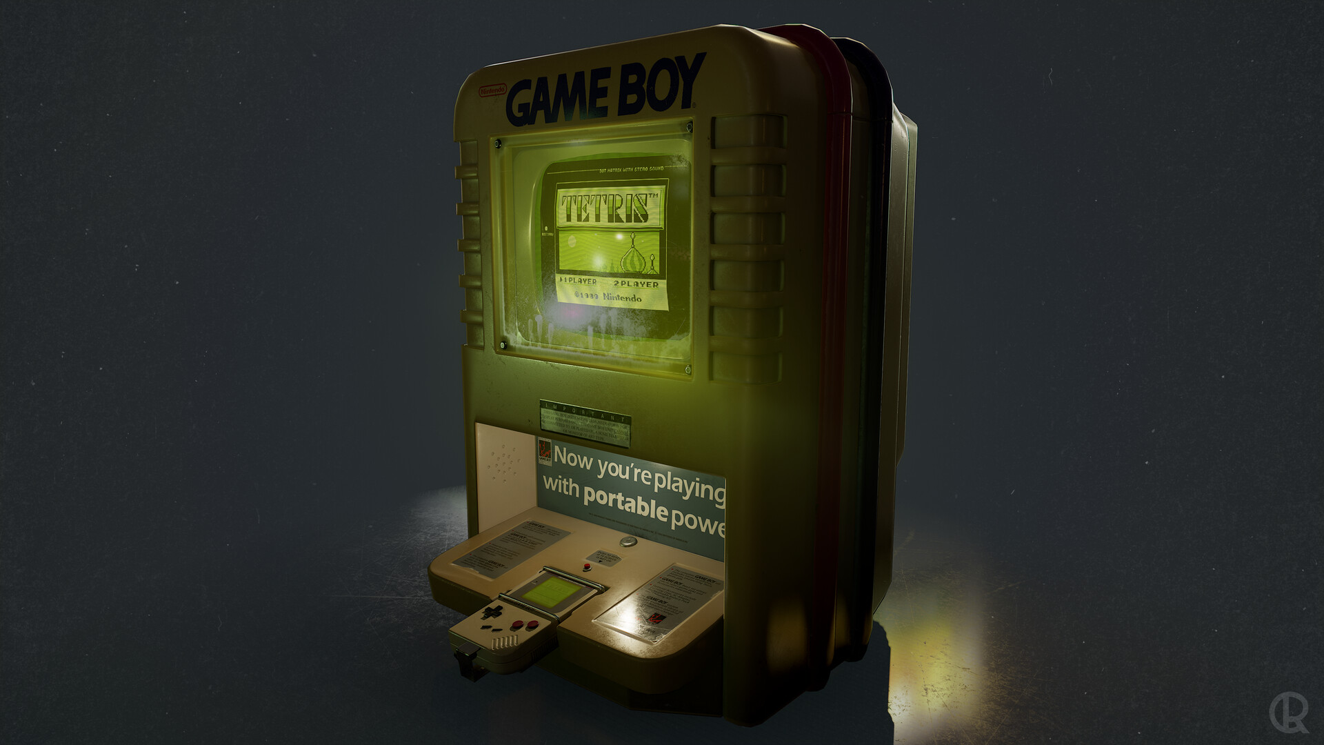 Chris Rumsey - Game Boy Retail Kiosk