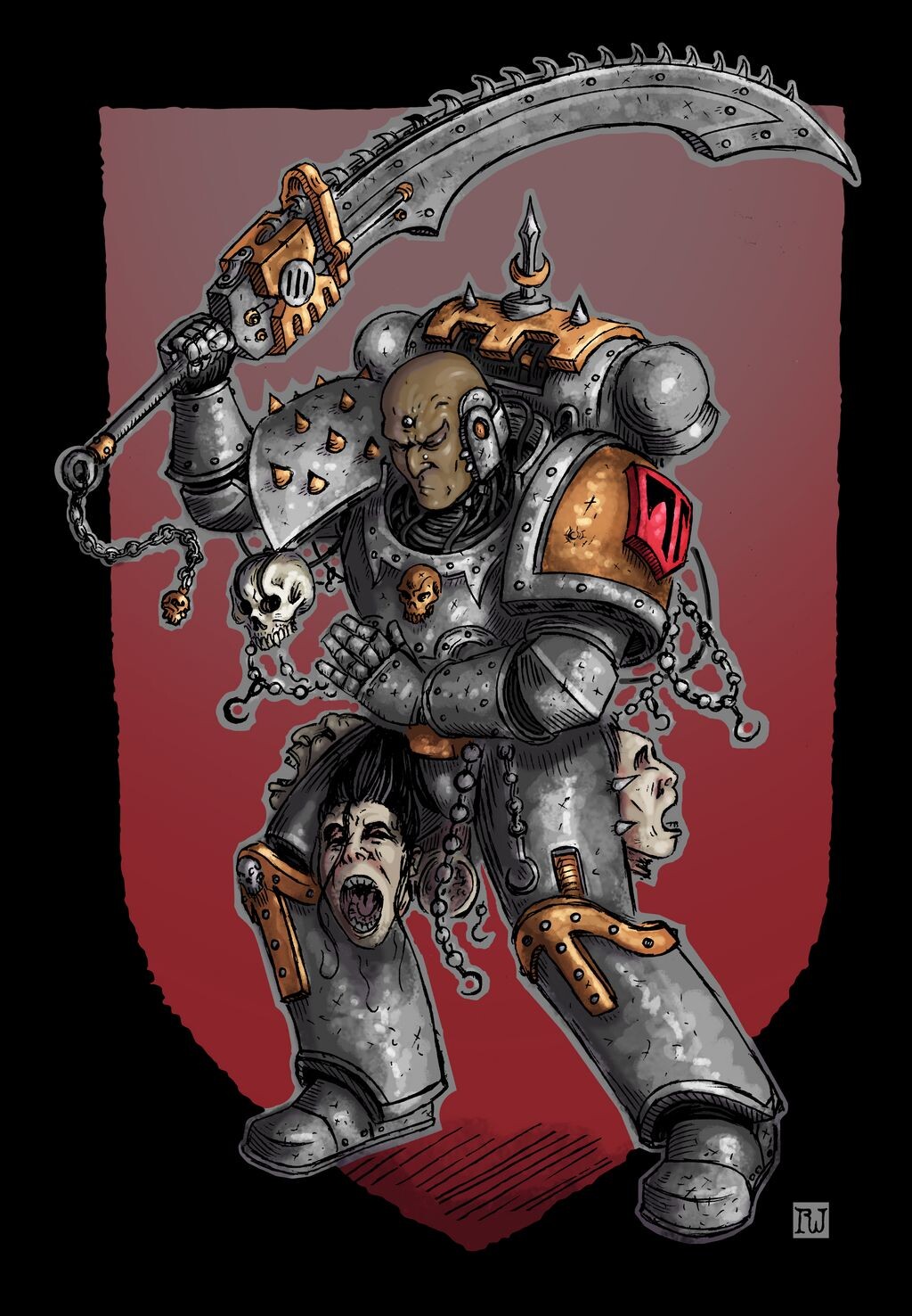 Rylan Woodrow - 40k Character Commissions