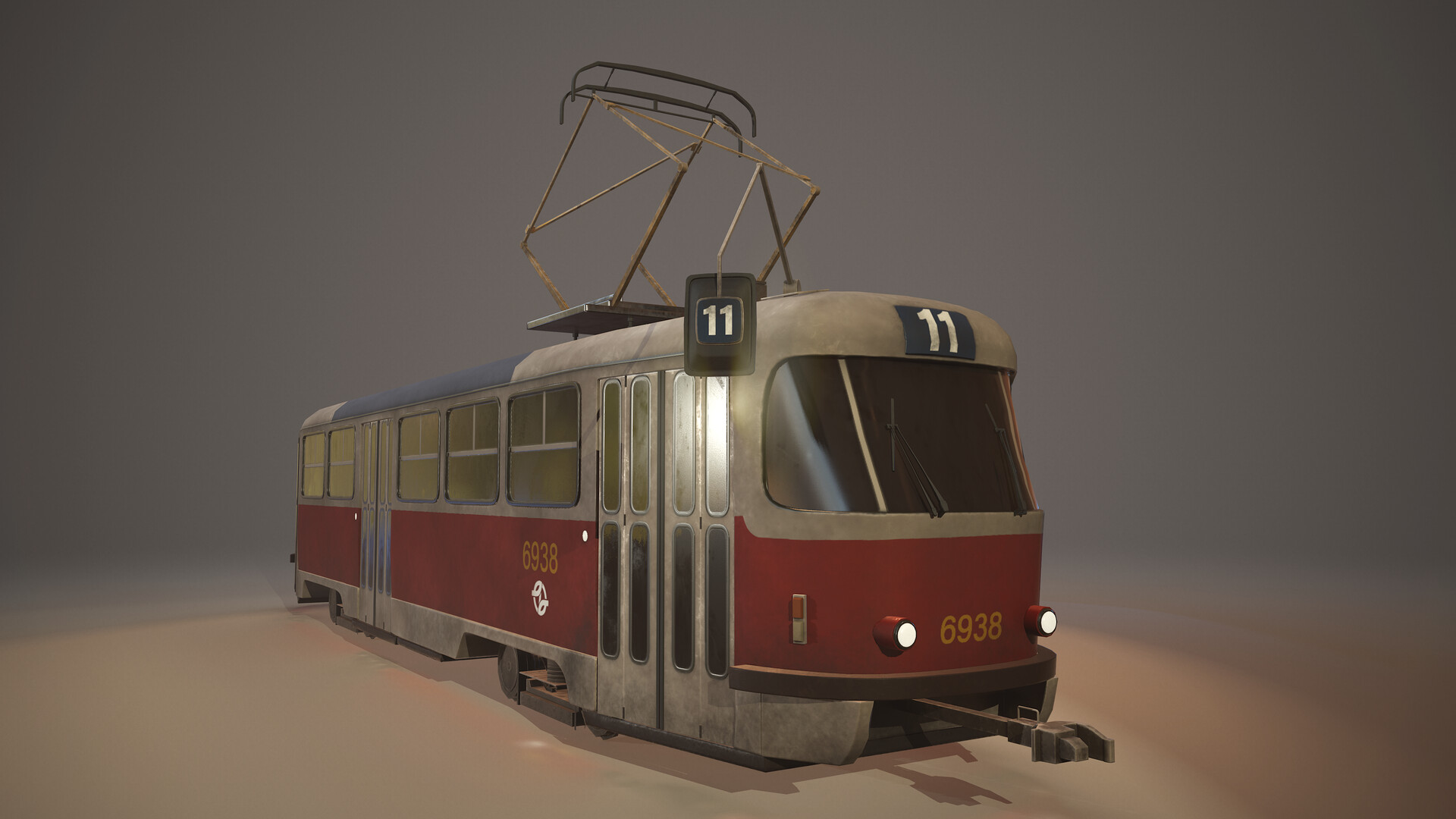 ArtStation - Tatra T3 Realtime