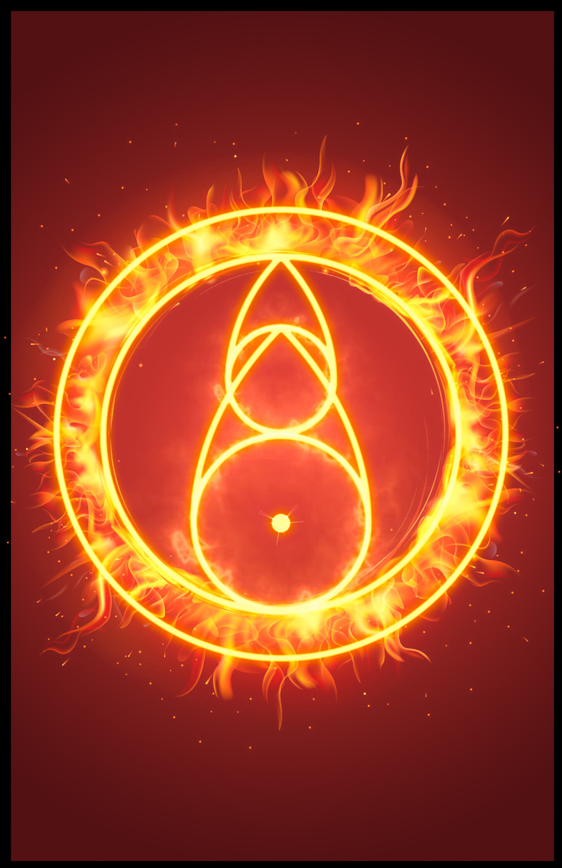 ArtStation - Fire Glyph (The Owl House)