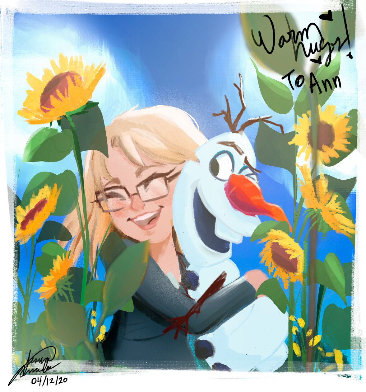 ArtStation - Warm Hugs to Ann