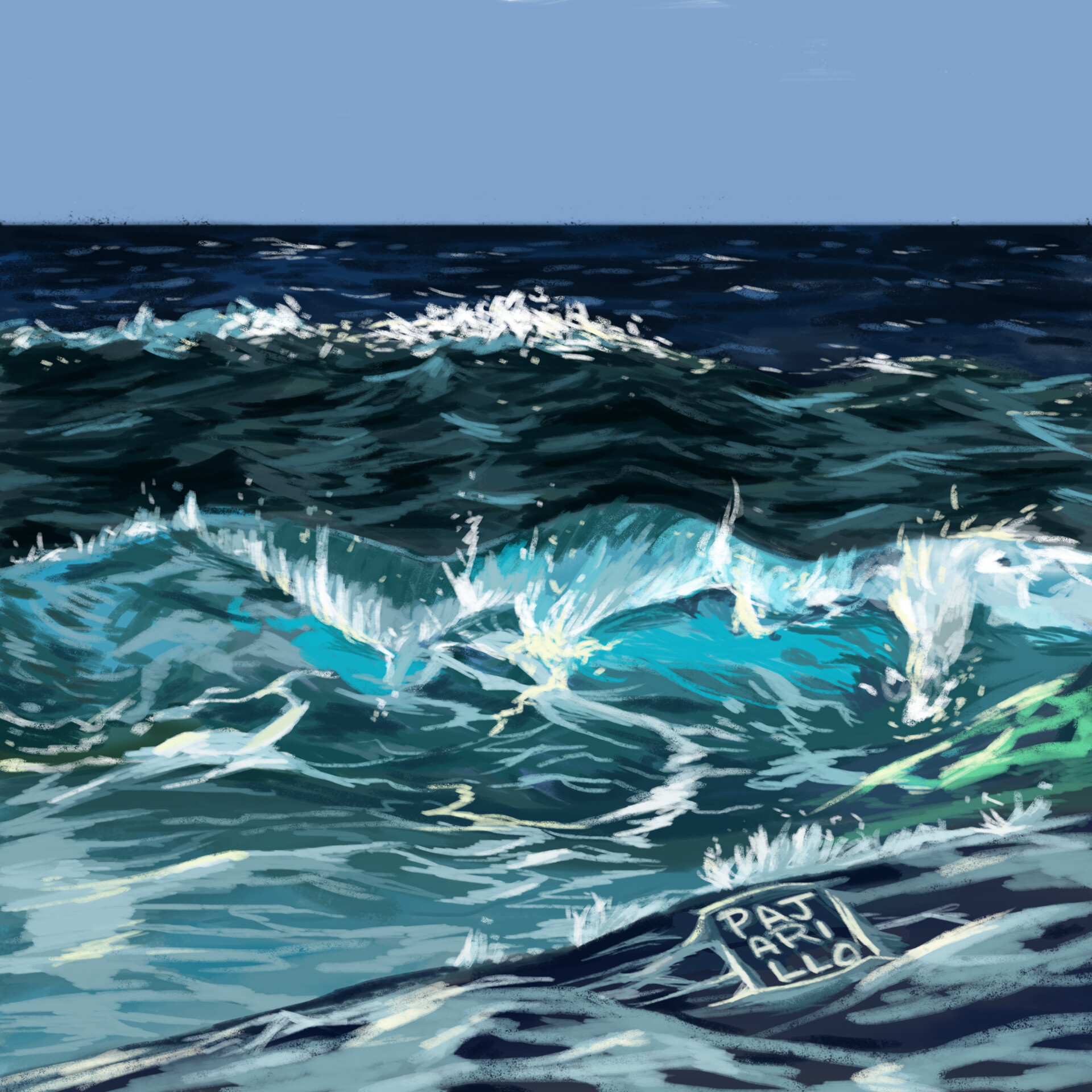 ArtStation - Sea Foam Waves