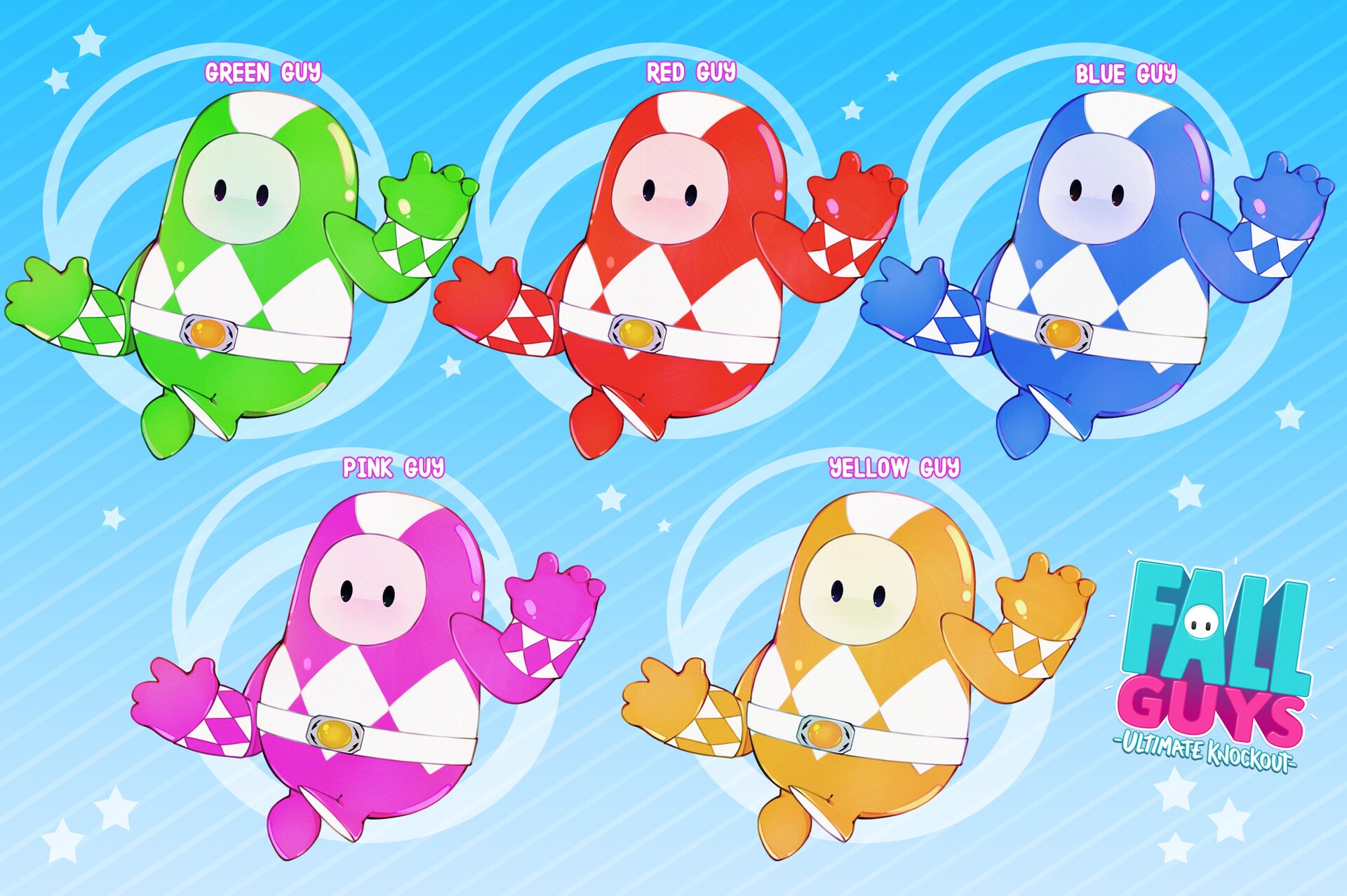 ArtStation - FallGuys art!