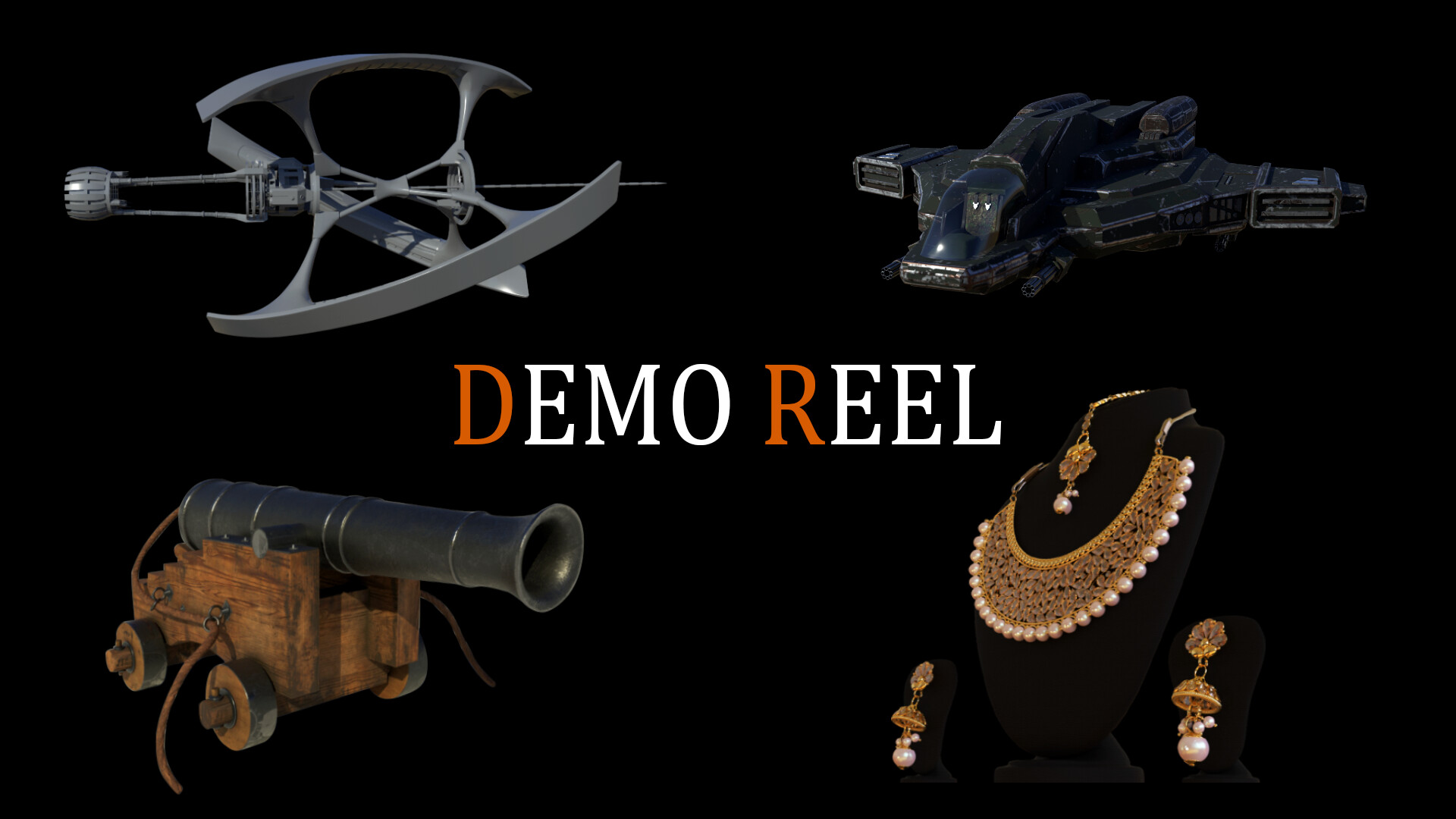 ArtStation - 3D Modelling and Texturing Demo reel 2020