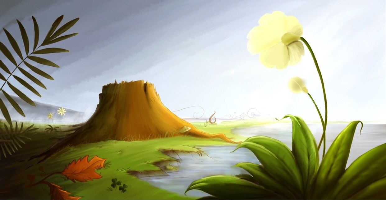 ArtStation - Background designs I made for my cartoon short ‘Love from ...