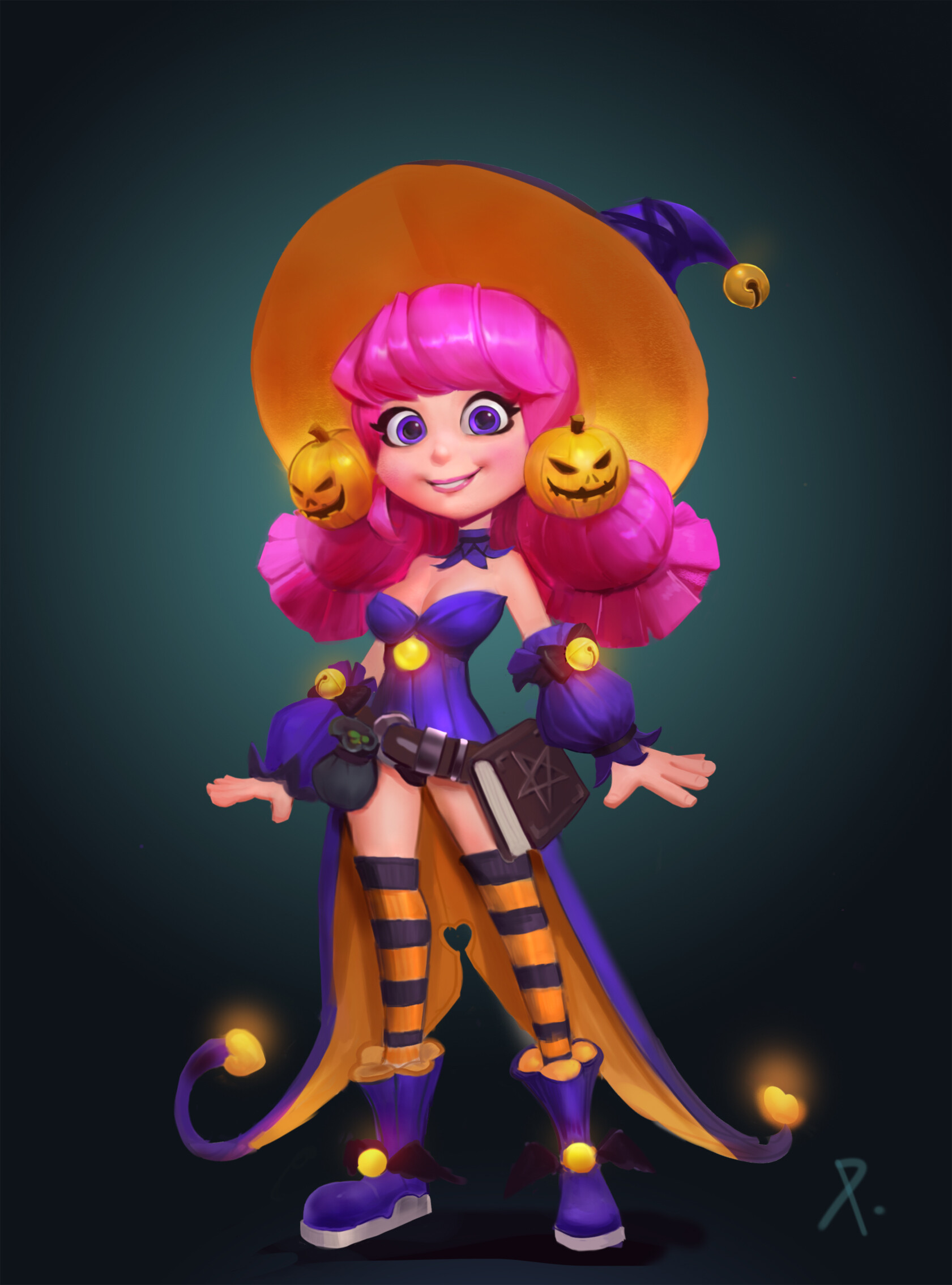 ArtStation - Halloween baby