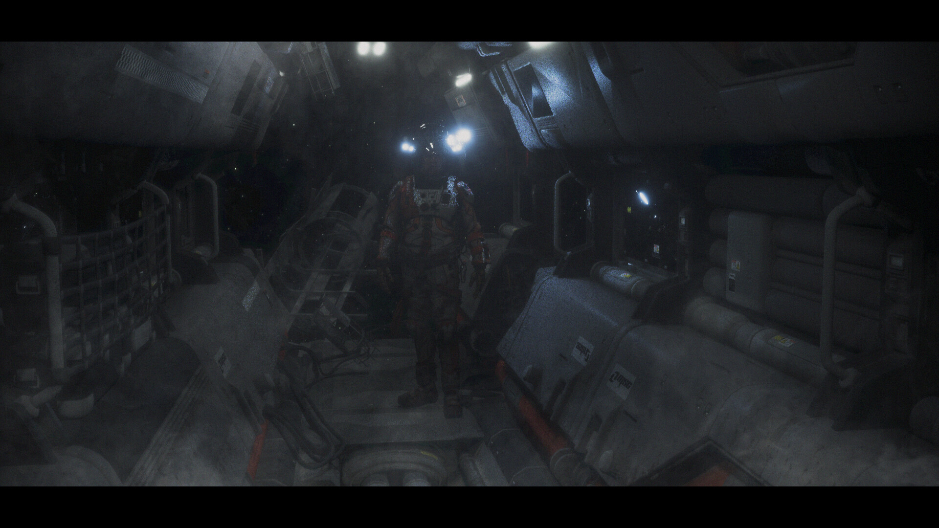 ArtStation - Abandoned Spaceship Corridor