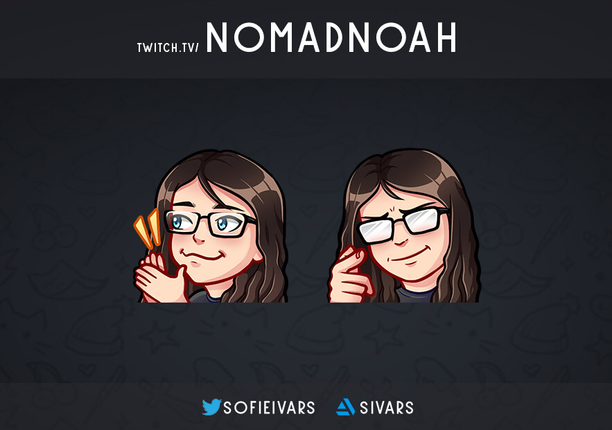 Sofie Ivars - Twitch Emotes