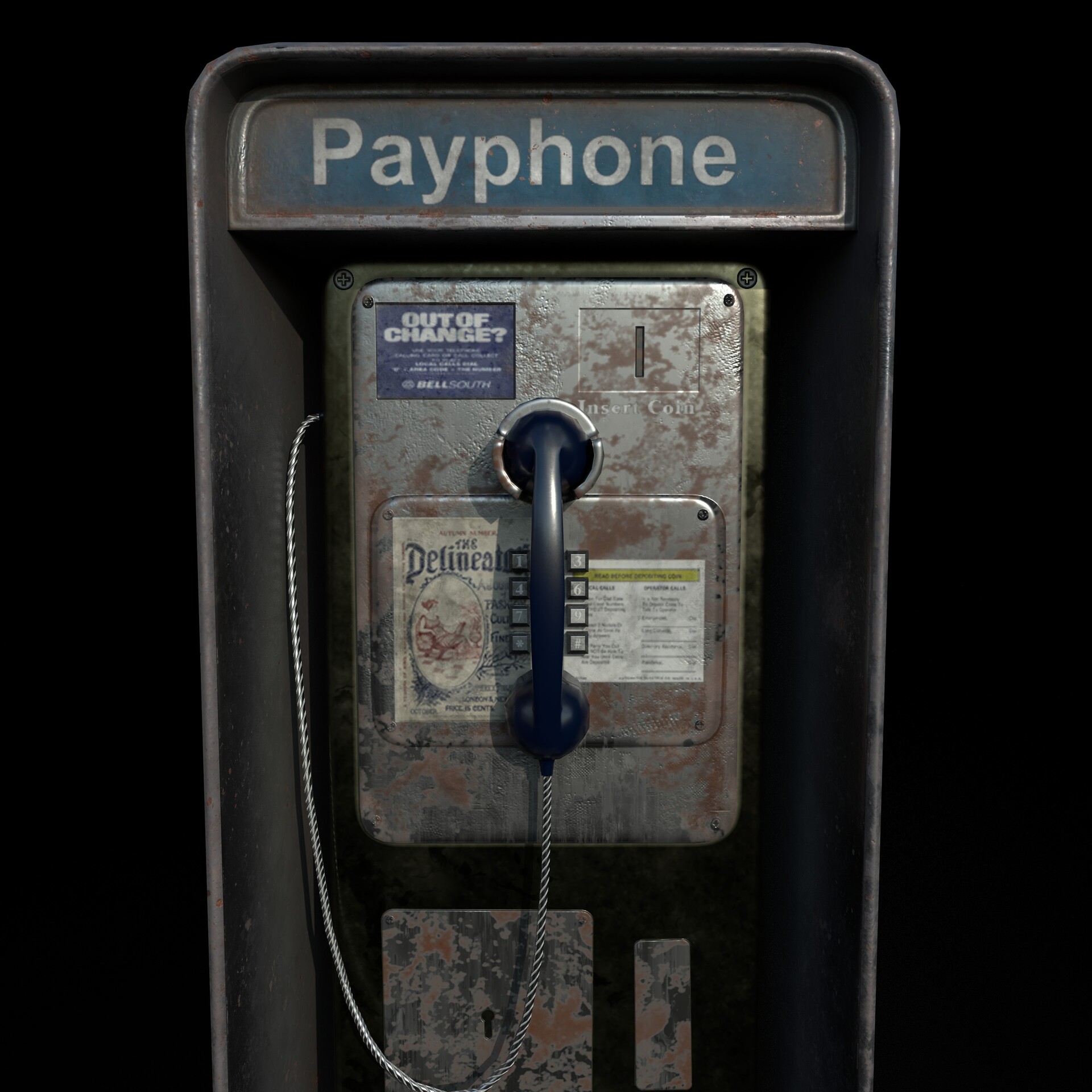 ArtStation - Old Payphone