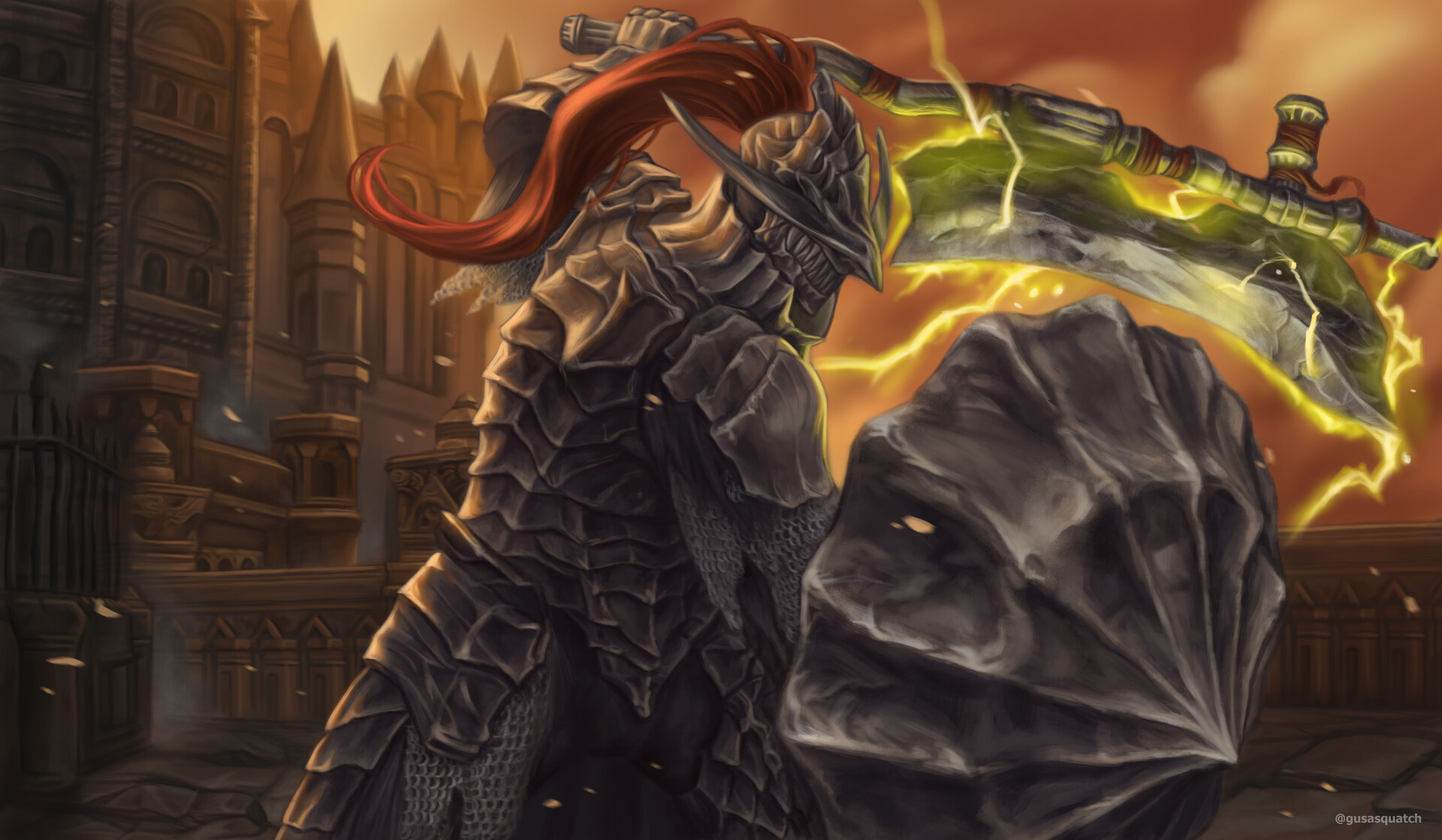 dragonslayer armor wallpaper